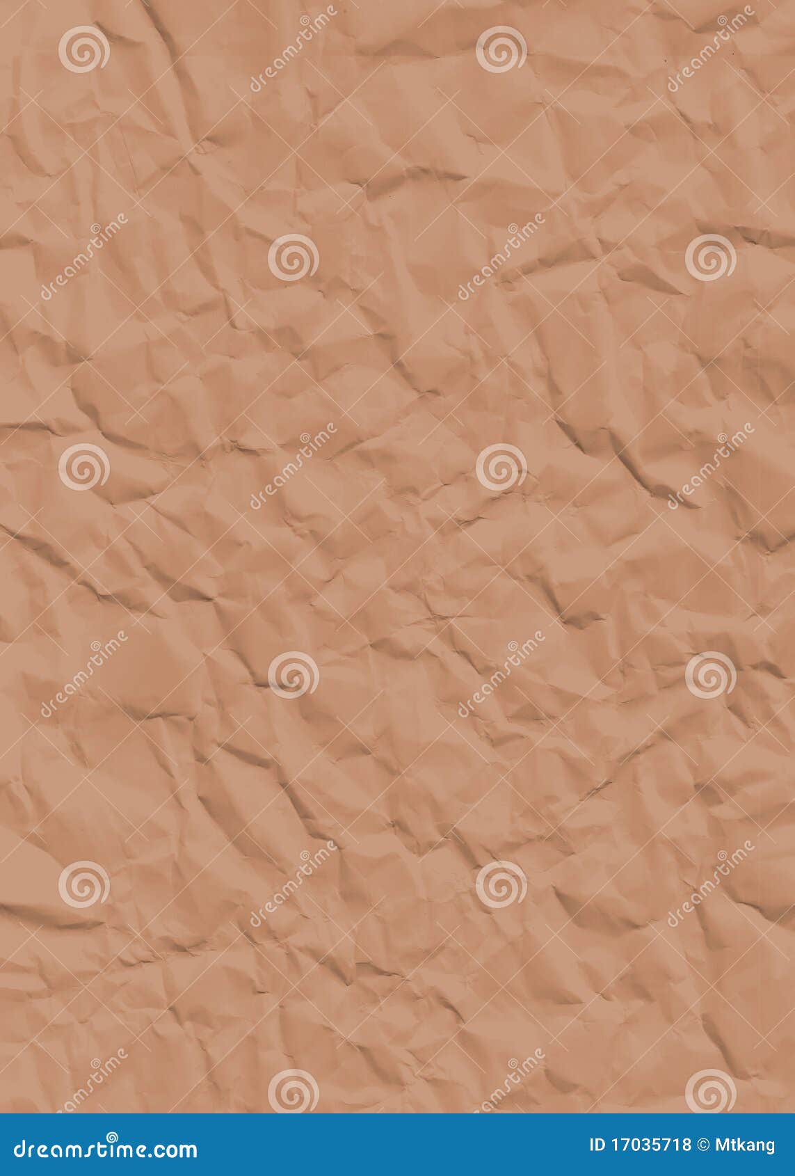 Brown crumpled paper stock photo. Image of texture, grunge - 17035718