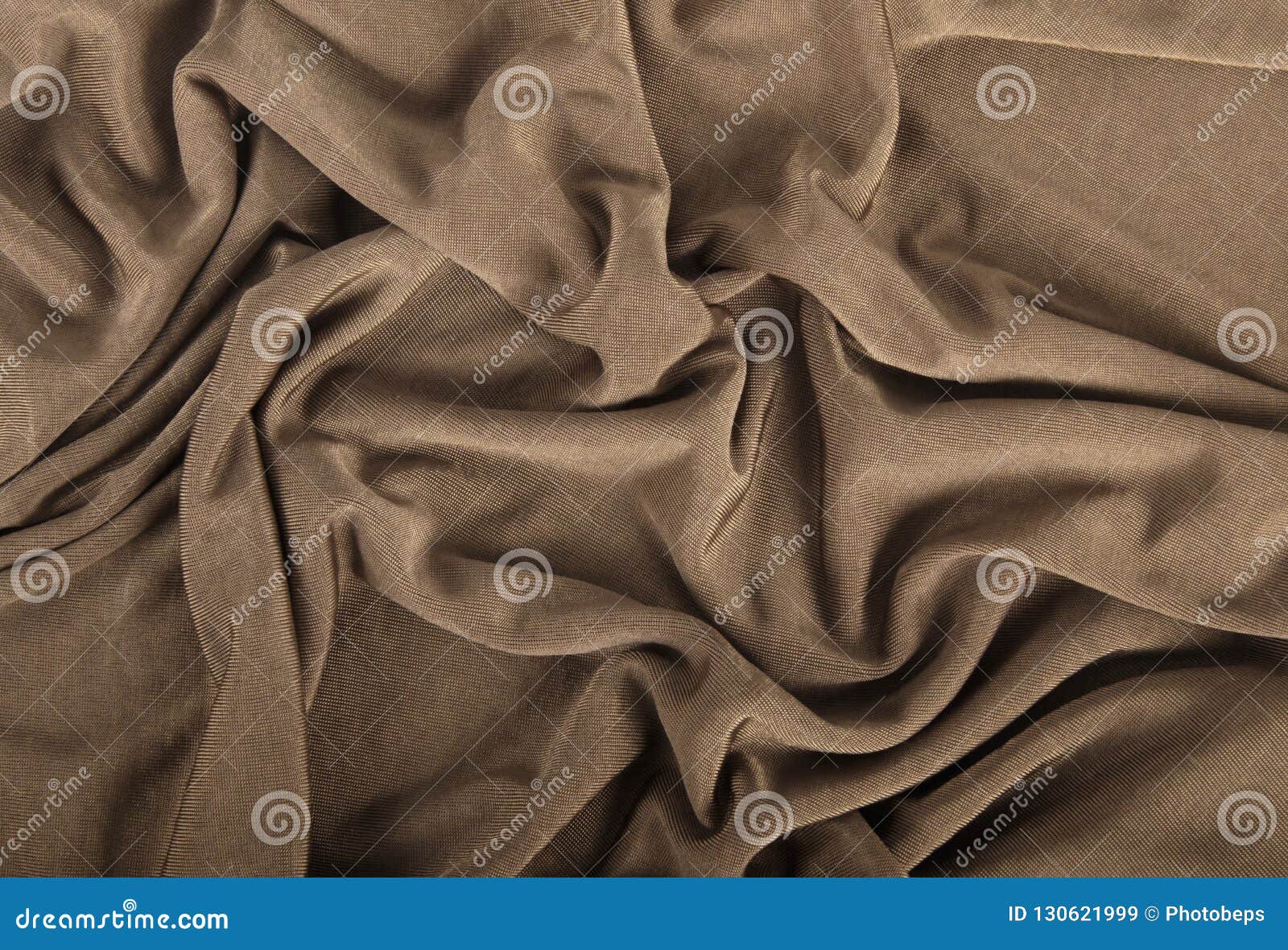 Brown Curled Cloth Background Stock Image - Image of fabric, retro ...