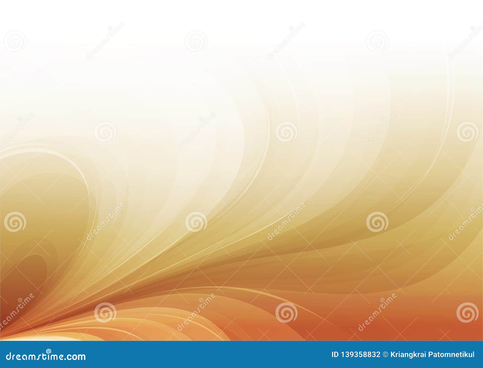 Brown Curved Abstract Background Stock Vector - Illustration of ...