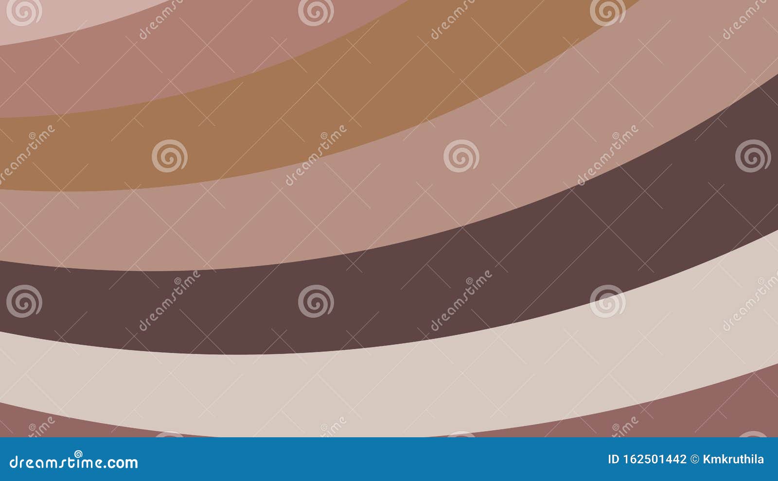 Brown Curved Stripes Background Stock Vector - Illustration of lines ...