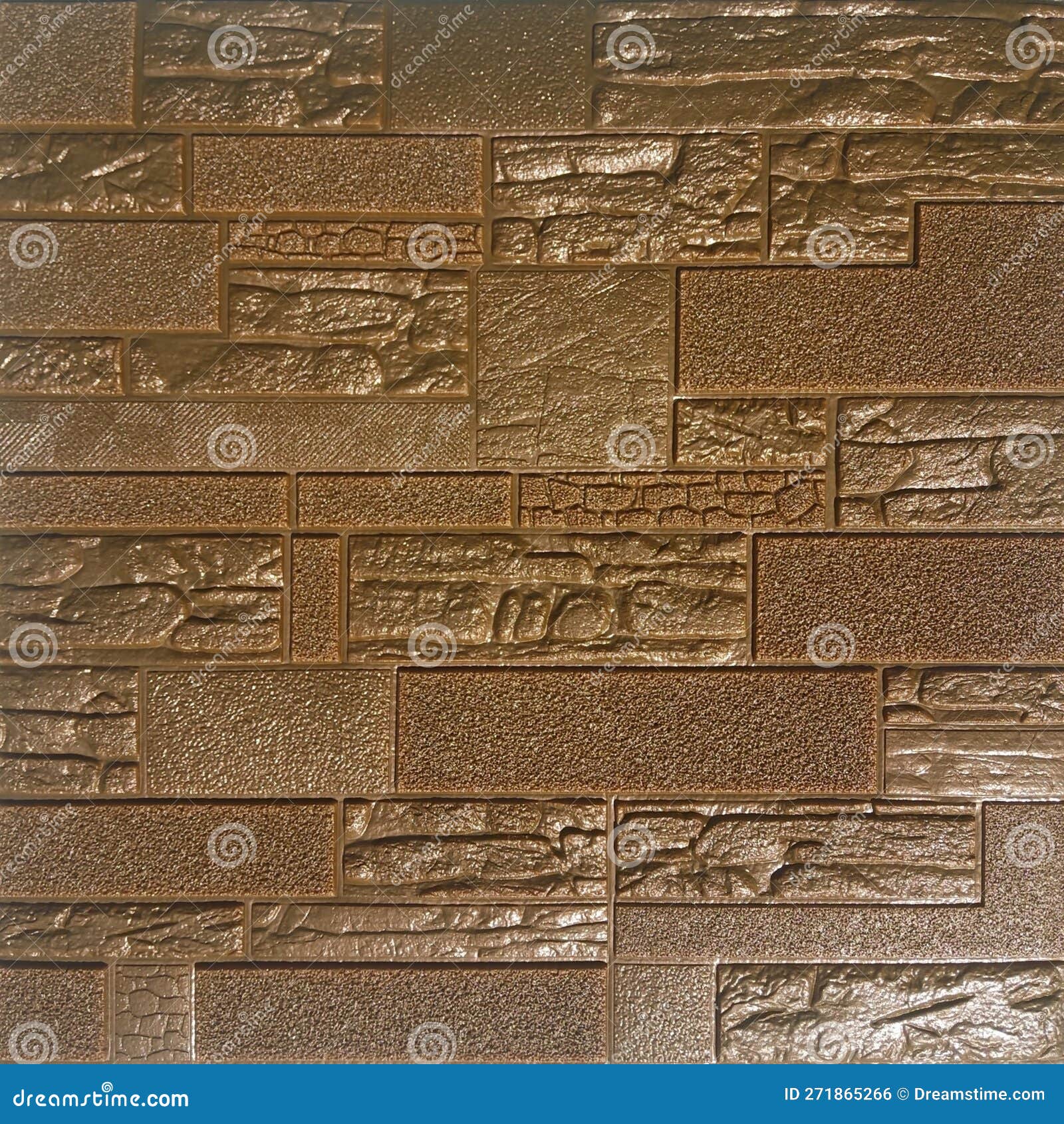 Faux Brick Wall Texture Royalty-Free Stock Photography | CartoonDealer ...