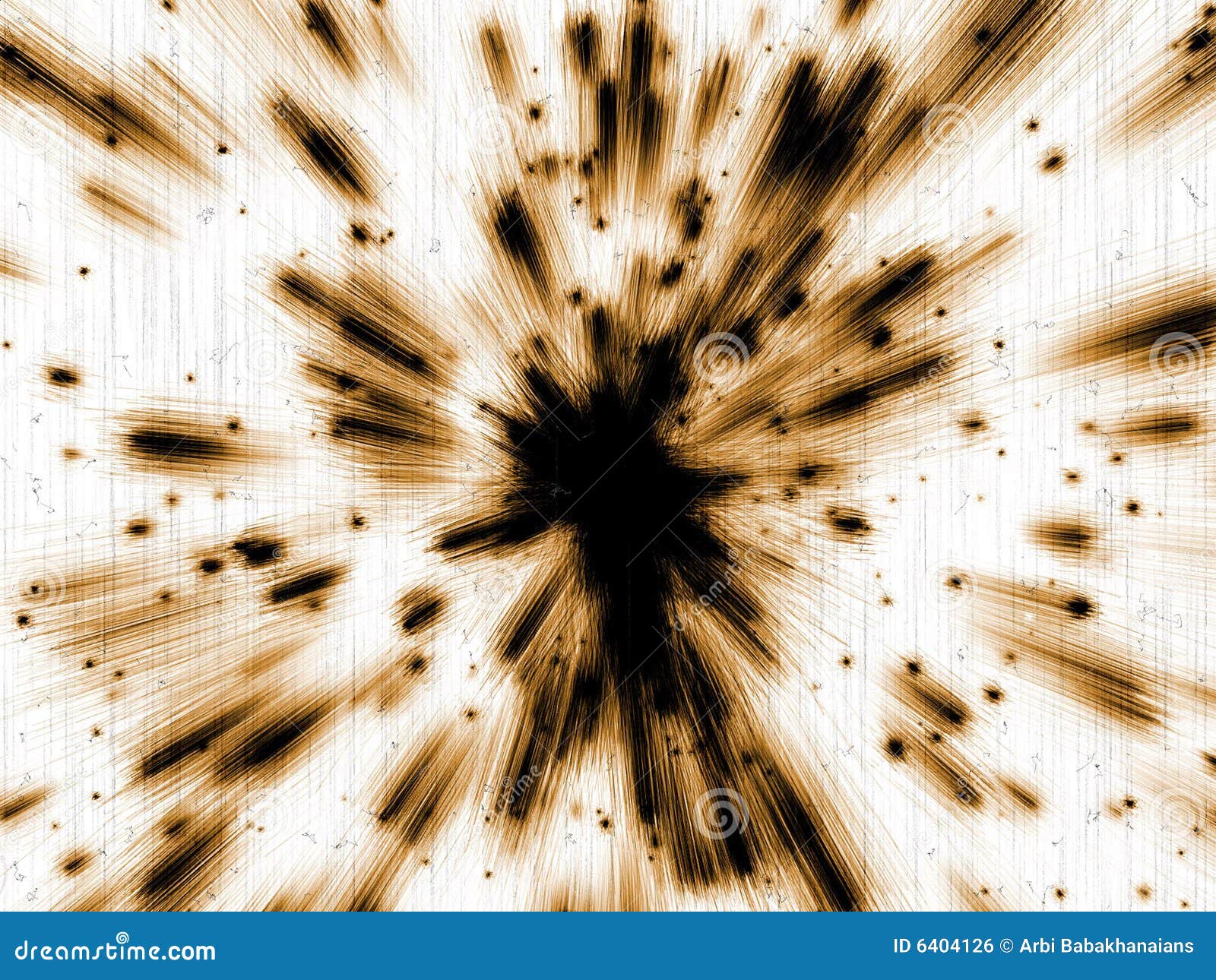 Brown Dark Particles Emission in White Background Stock Illustration ...