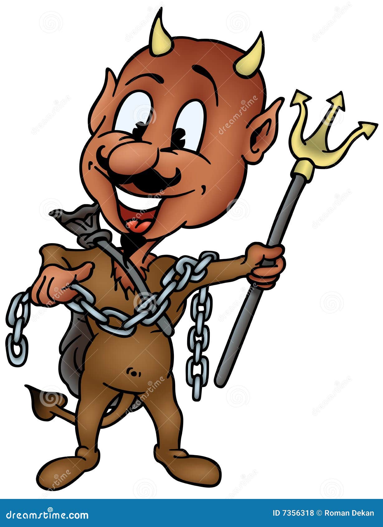 Clipart Trident. Vector Illustration Of Two Tridents Isolated On White ...