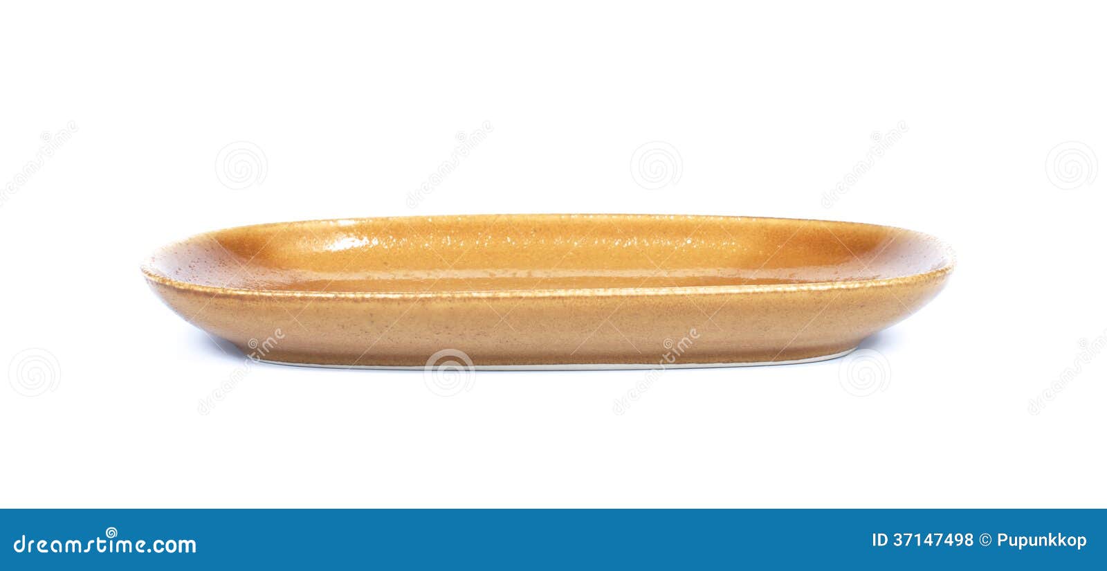 Brown dish stock photo. Image of blank, dishware, brown - 37147498