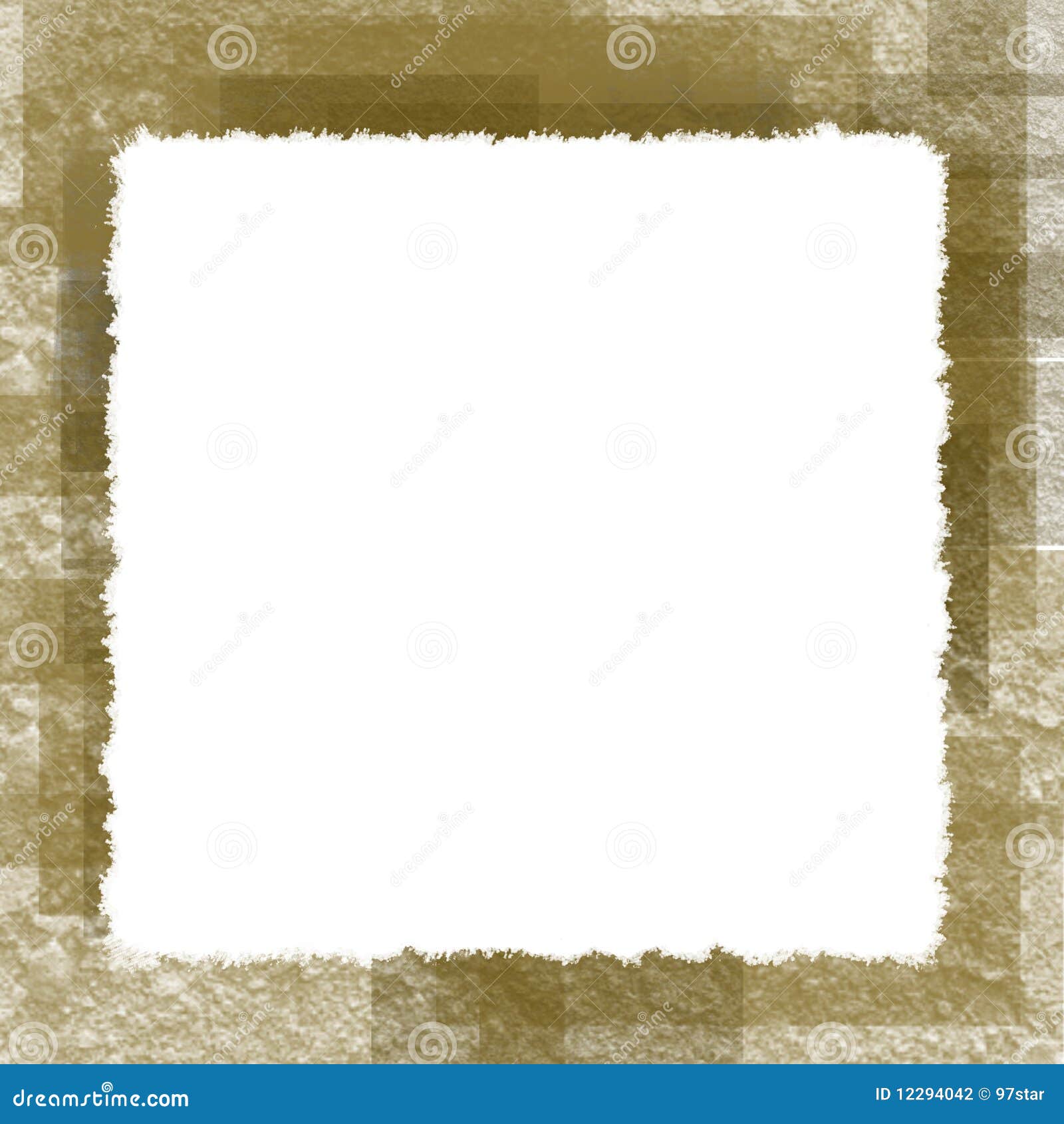 A brown edge tear border stock illustration. Illustration of rough ...