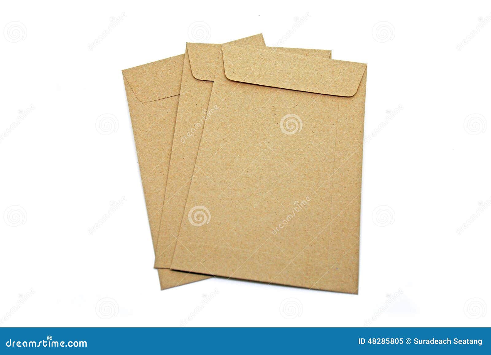 Brown envelope stock image. Image of object, open, front - 48285805