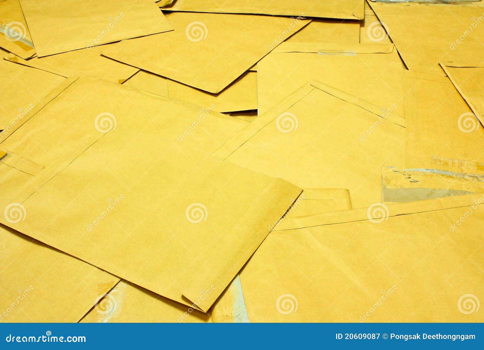 Brown Envelope stock image. Image of letter, aged, open - 20609087