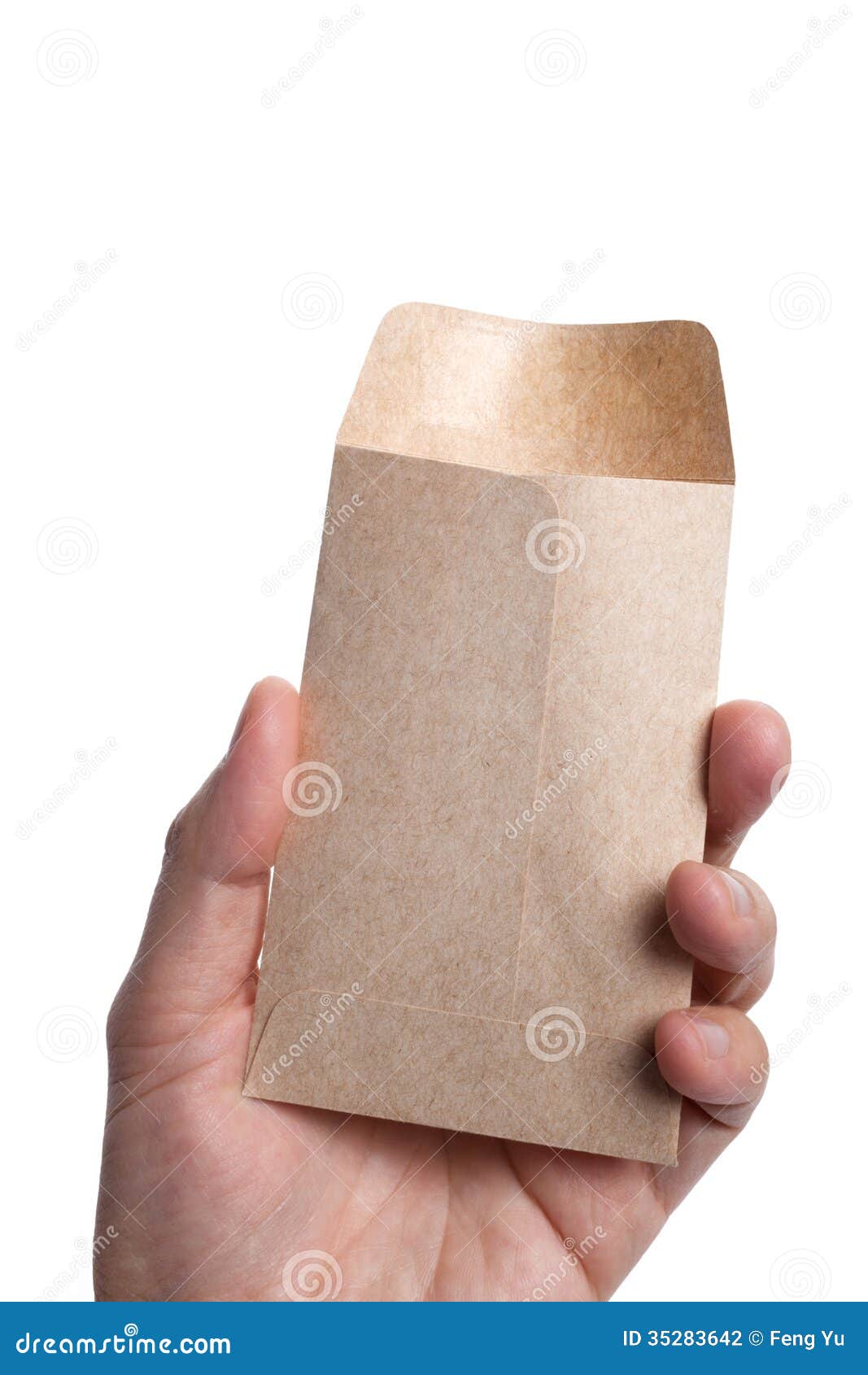 Brown Envelope stock photo. Image of yellow, manila, hand - 35283642