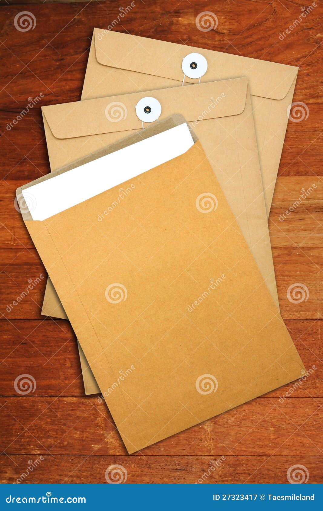 Brown Envelope document stock image. Image of message - 27323417