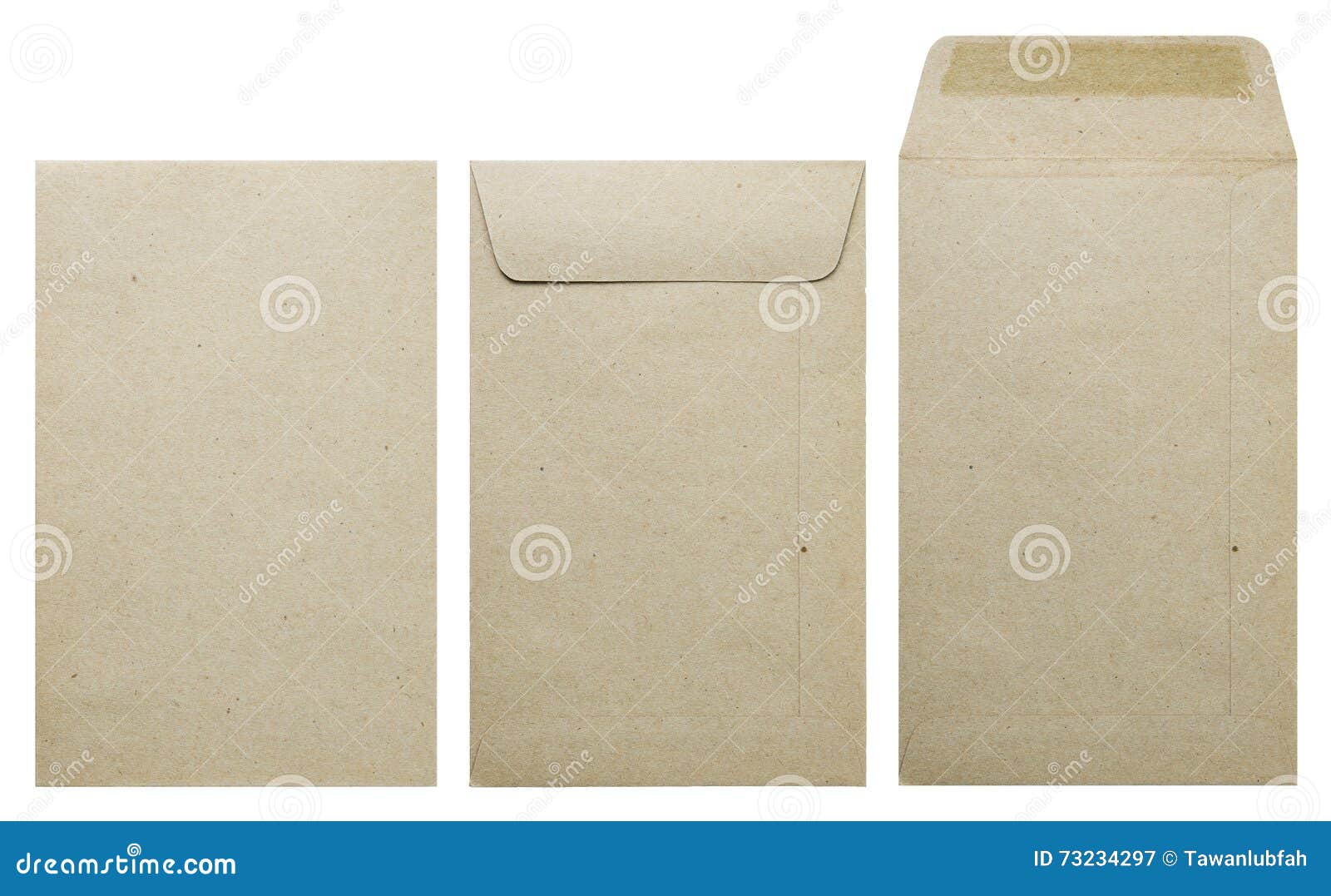 Real Blank Envelope Front And Back