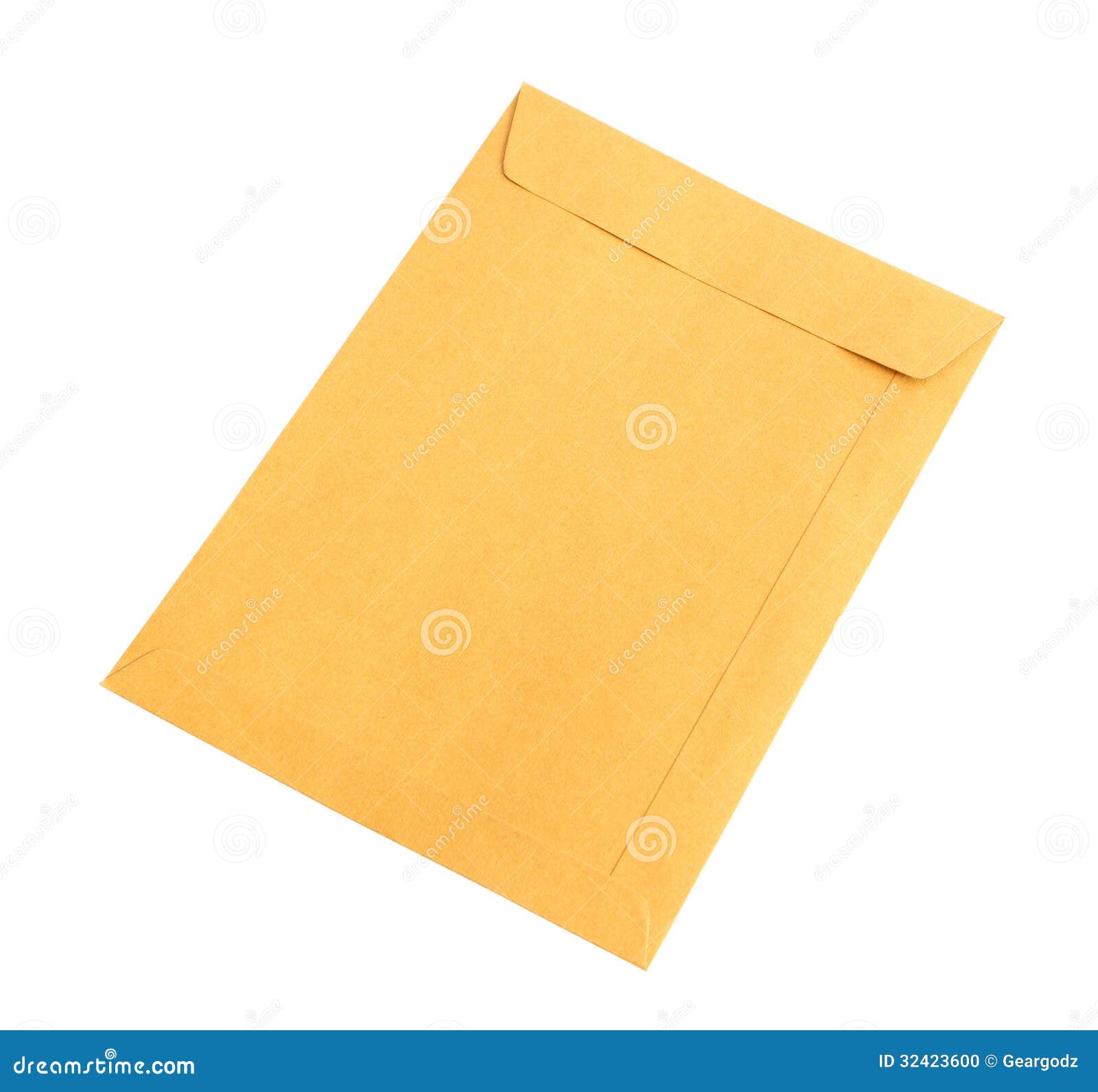 Brown envelope stock photo. Image of data, object, letter - 32423600