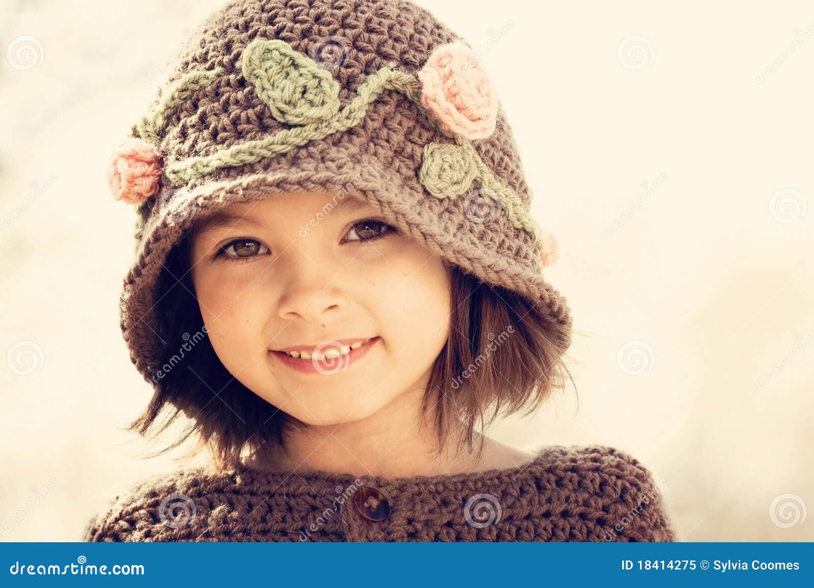 Brown Eyed Girl stock image. Image of expression, beautiful - 18414275