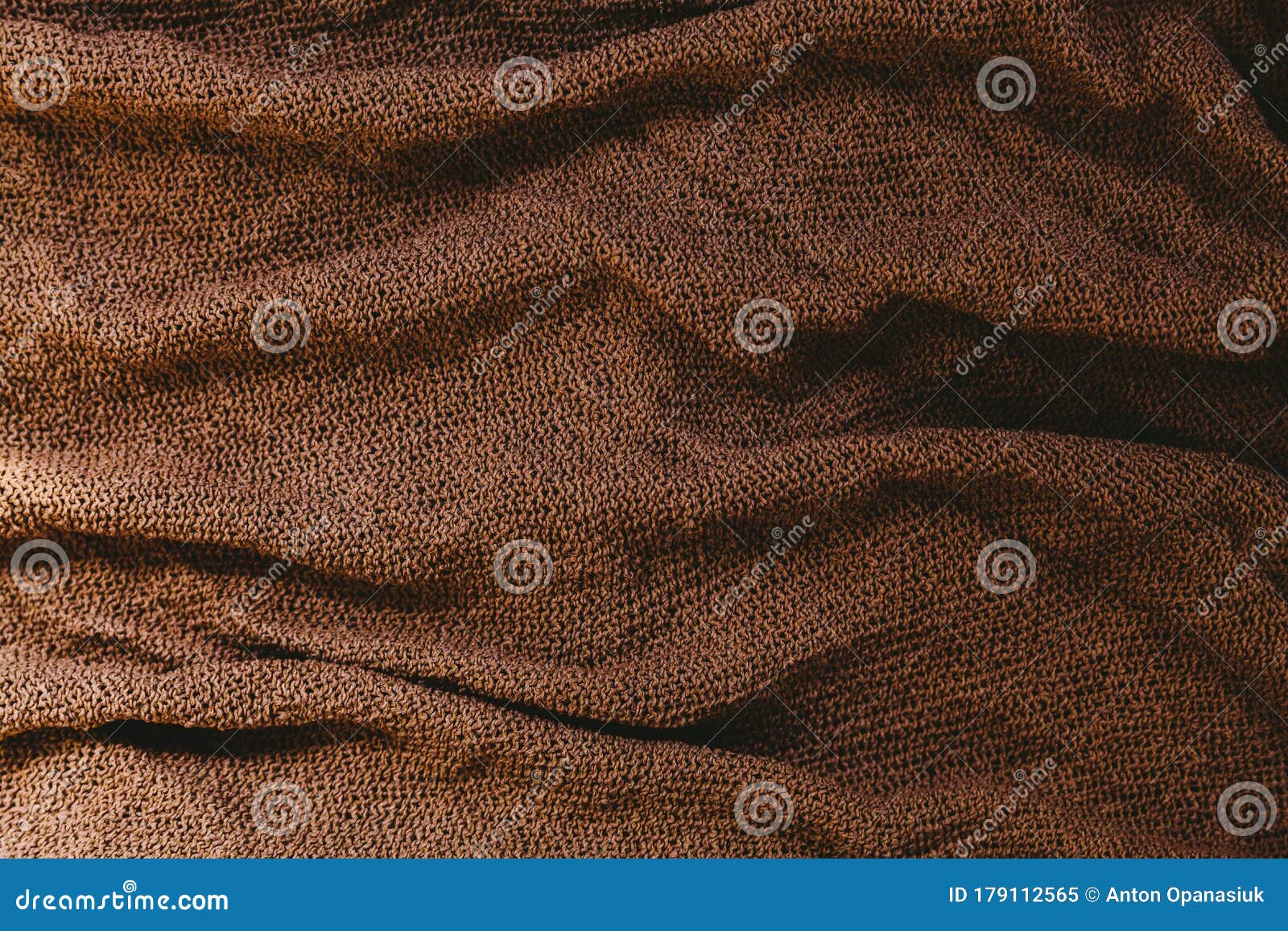 Brown Color Fabric in Daylight, Background Stock Image - Image of beige ...