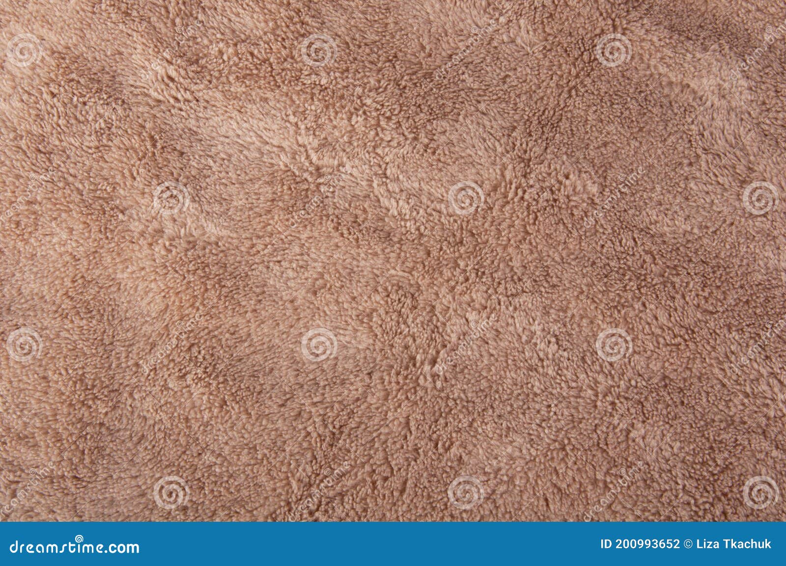 Brown Fabric Fluffy Material Texture Background Stock Photo - Image of ...