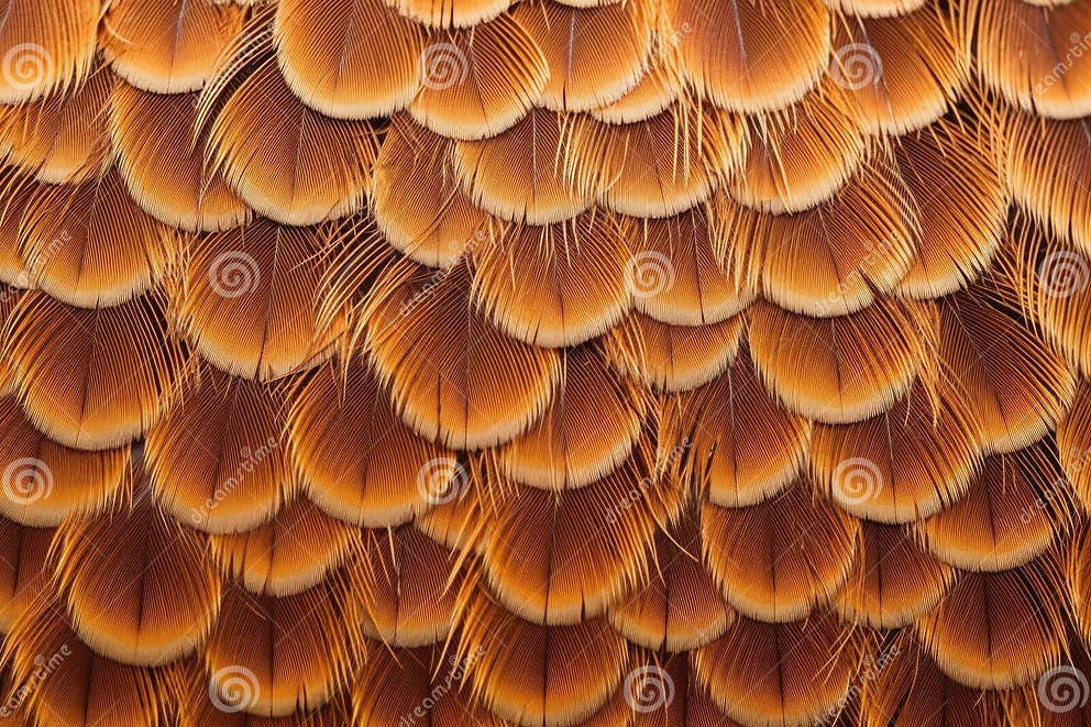 Brown Feather Textures from a Sparrow Stock Photo - Image of ...