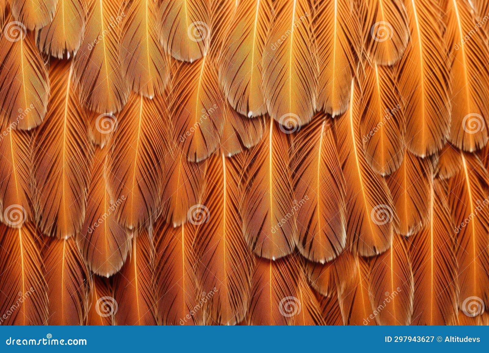 Brown Feather Textures from a Sparrow Stock Illustration - Illustration ...