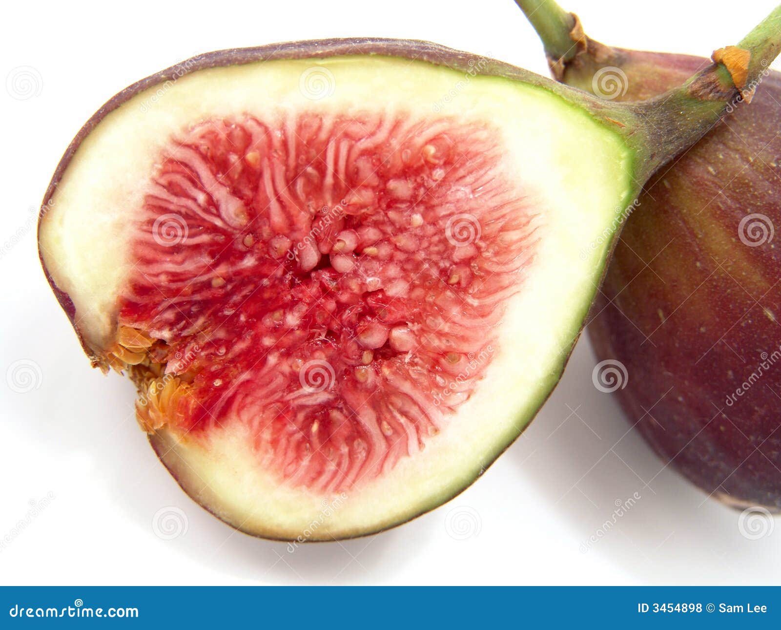 Brown Figs Close Up stock photo. Image of brown, health - 3454898