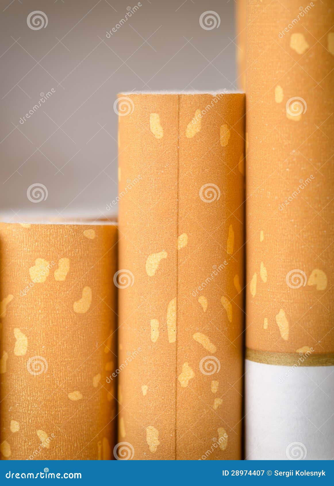 Brown filter cigarettes stock image. Image of closeup - 28974407