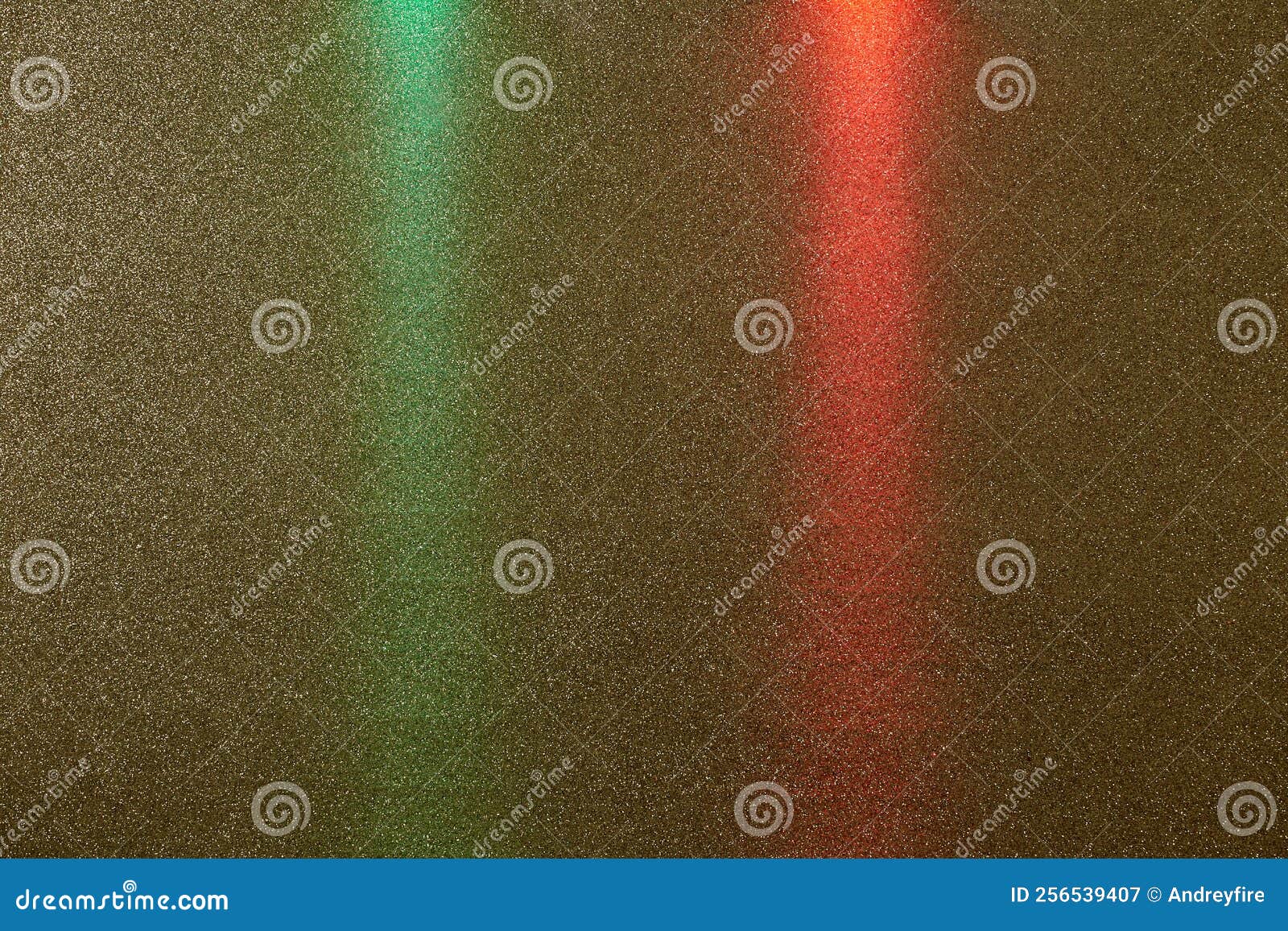 On a Brown Finely Grained Background, Vertical Rays of Red and Green ...