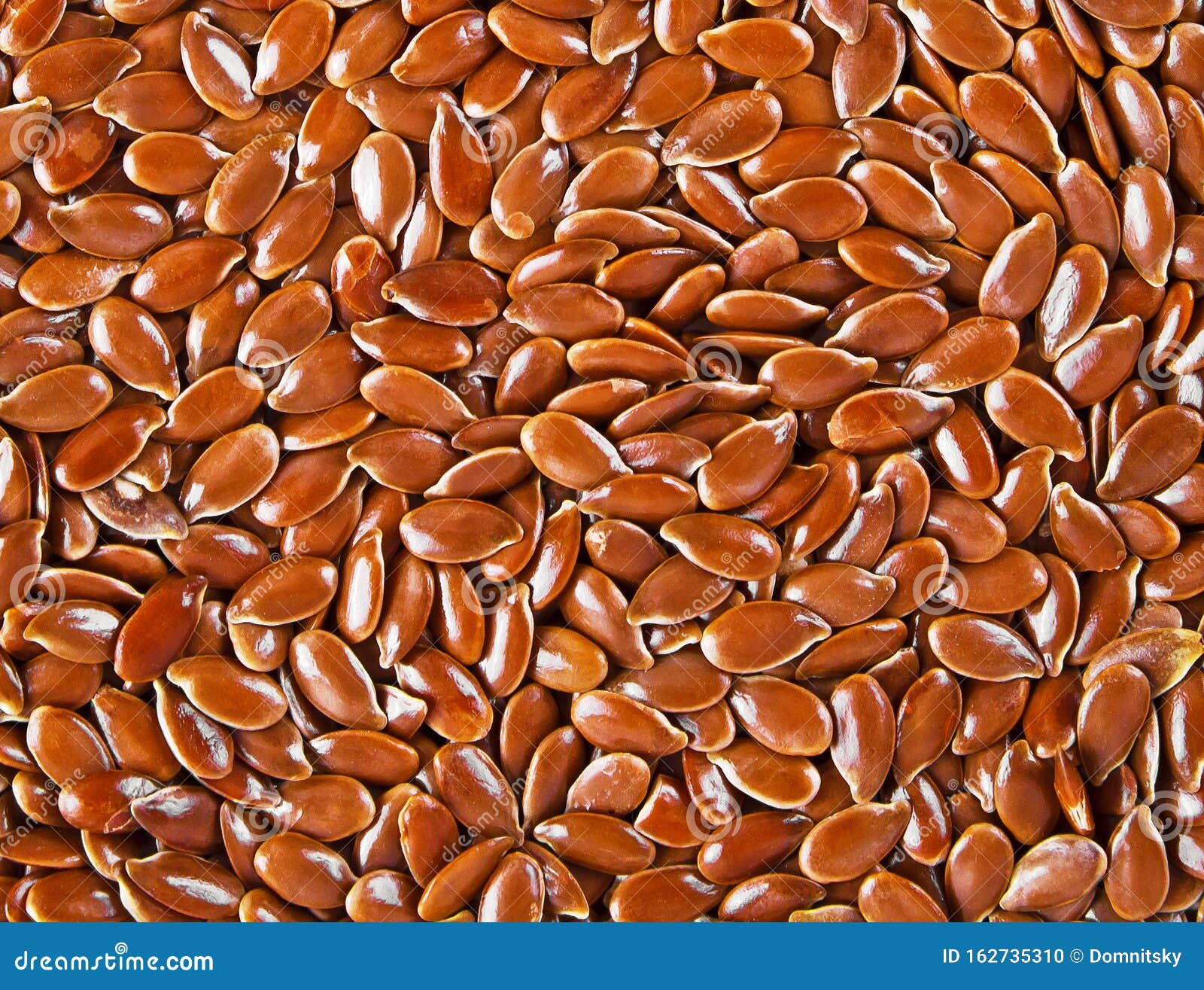 Brown Flax Seeds As Background Stock Photo - Image of health ...