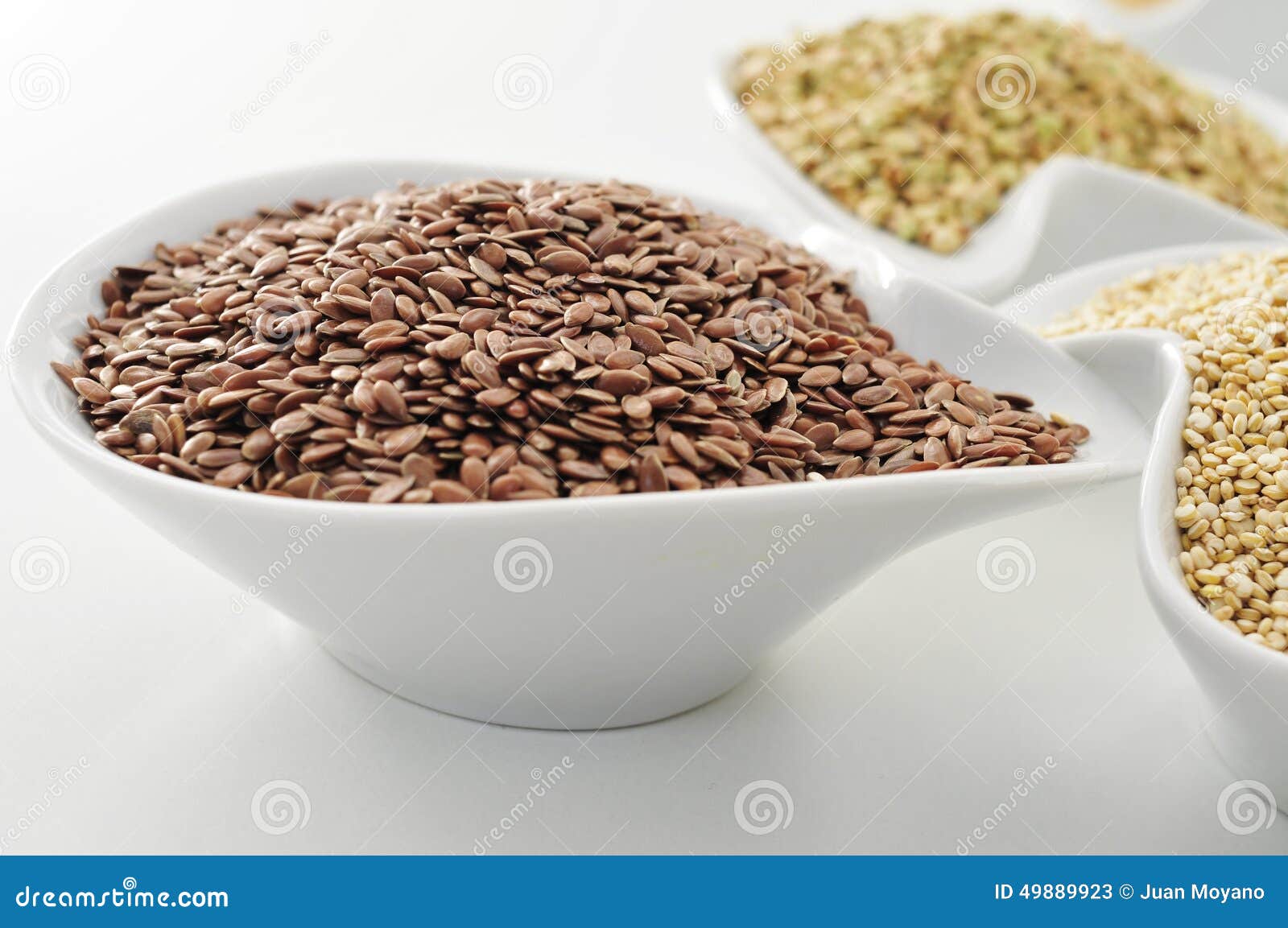 Brown flax seeds stock image. Image of seeds, grain, kitchen - 49889923