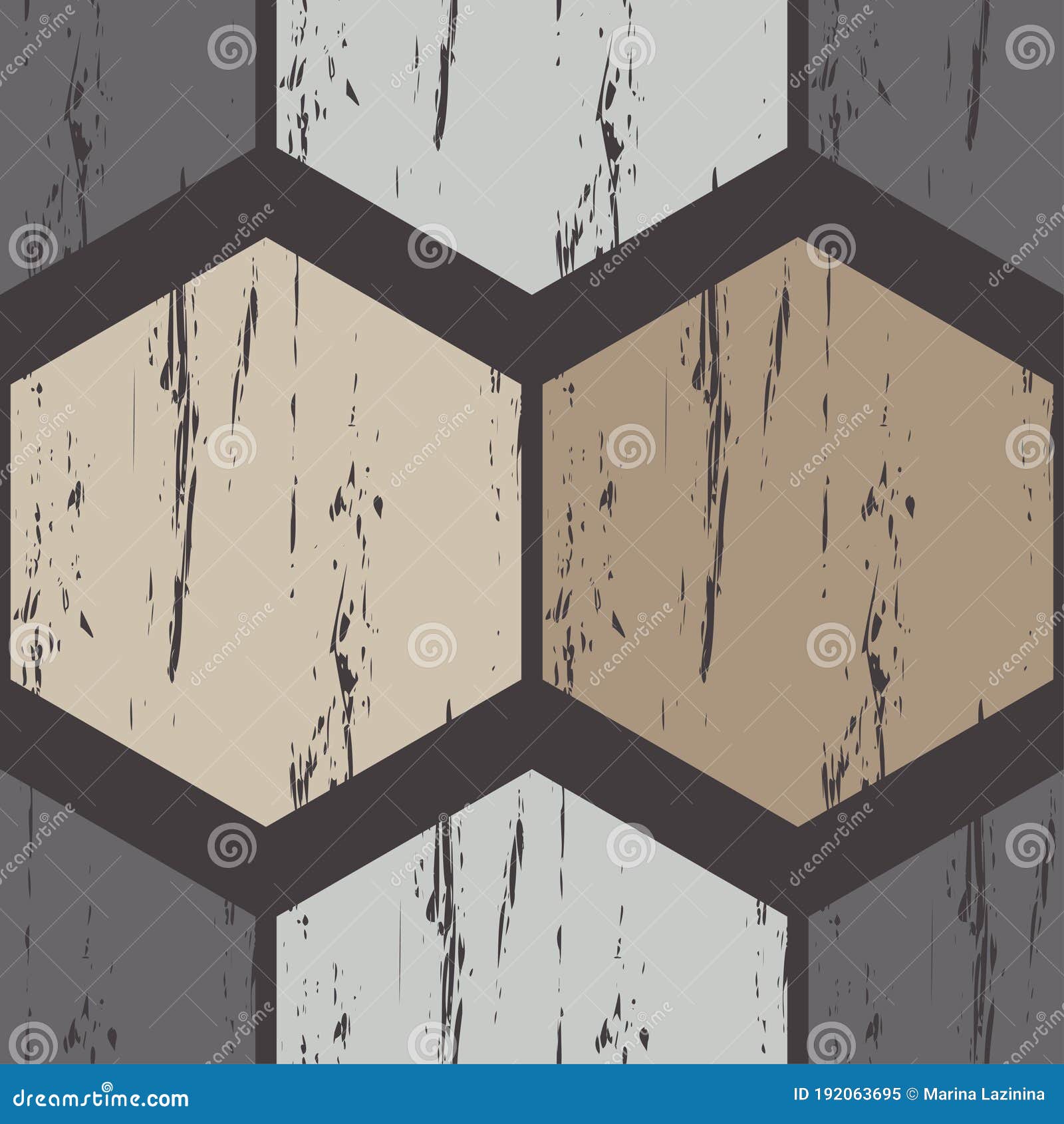 Brown Floor with Wooden Texture. Netting. Ethnic Boho Ornament ...