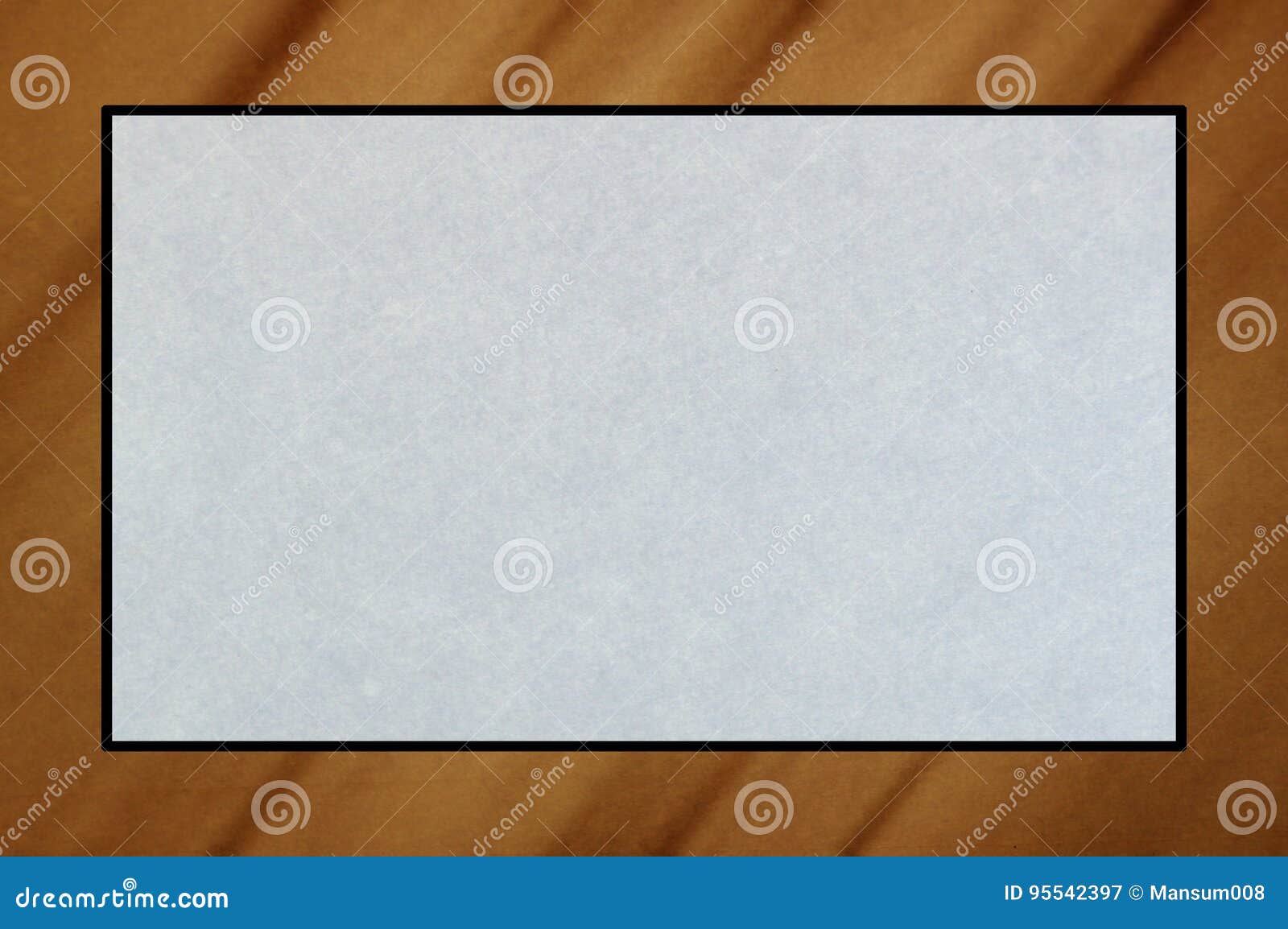 Brown Frame Template Background Stock Image - Image of texture ...