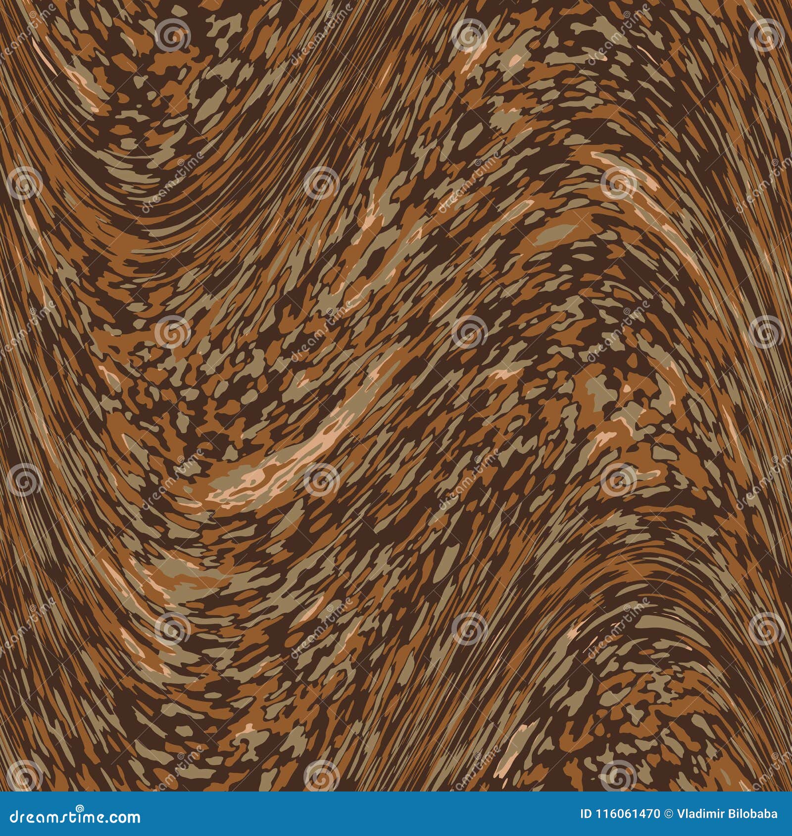 Brown Vector Seamless Patterns Stock Illustration - Illustration of ...