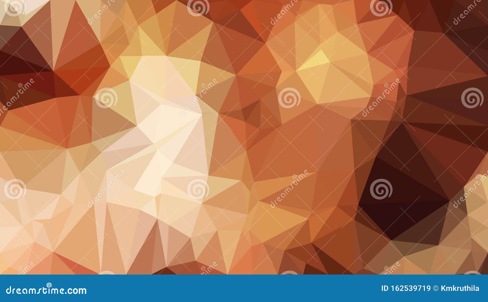 Brown Geometric Polygon Background Graphic Stock Vector - Illustration ...