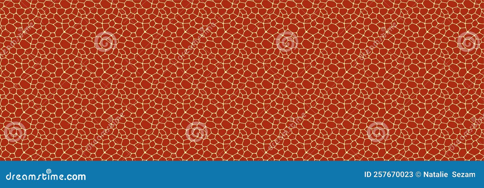Brown Geometric Seamless Pattern Vector Illustration. Irregular Shapes ...