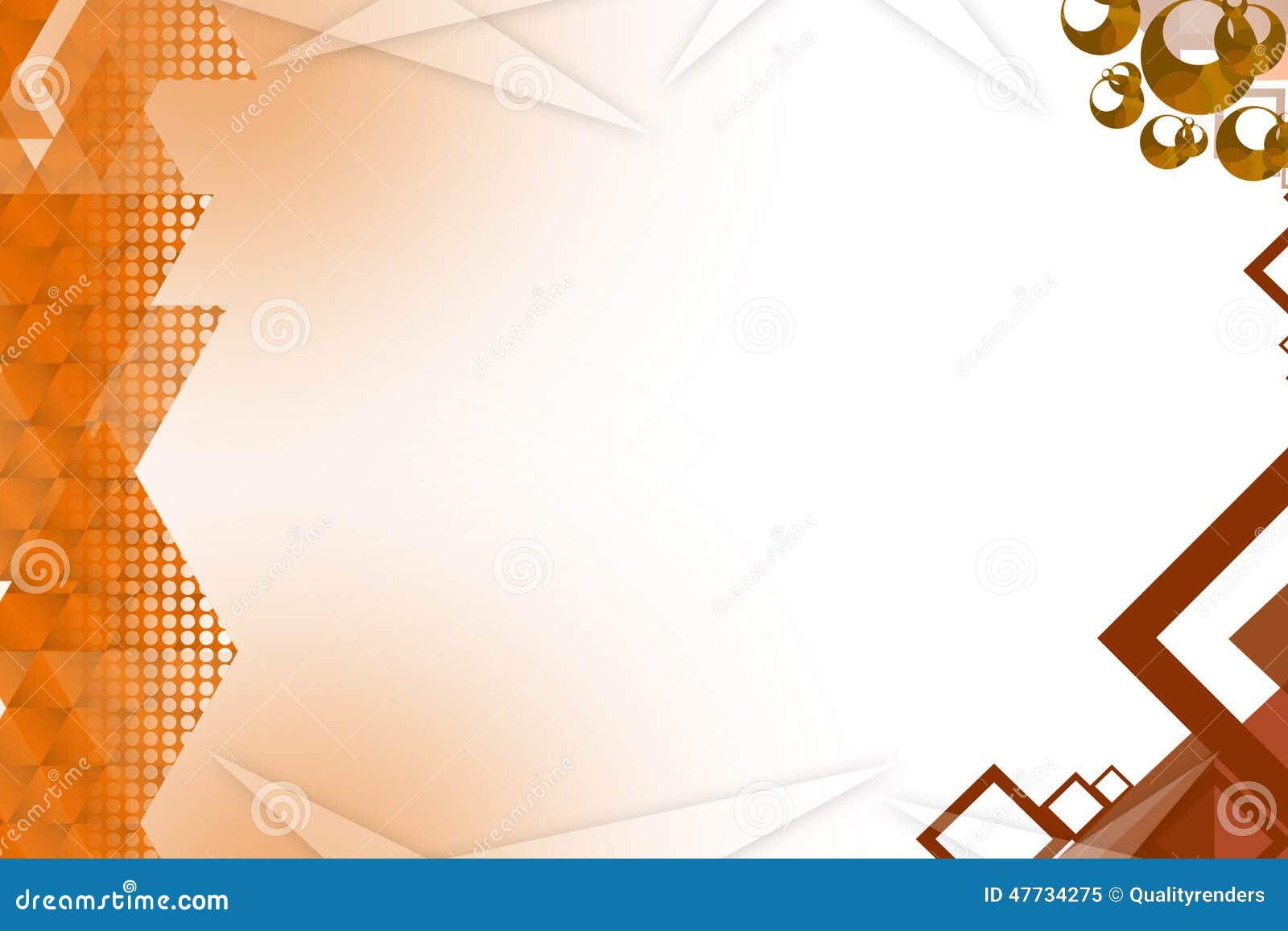 Brown Geometry Overlaping, Abstrack Background Stock Illustration ...