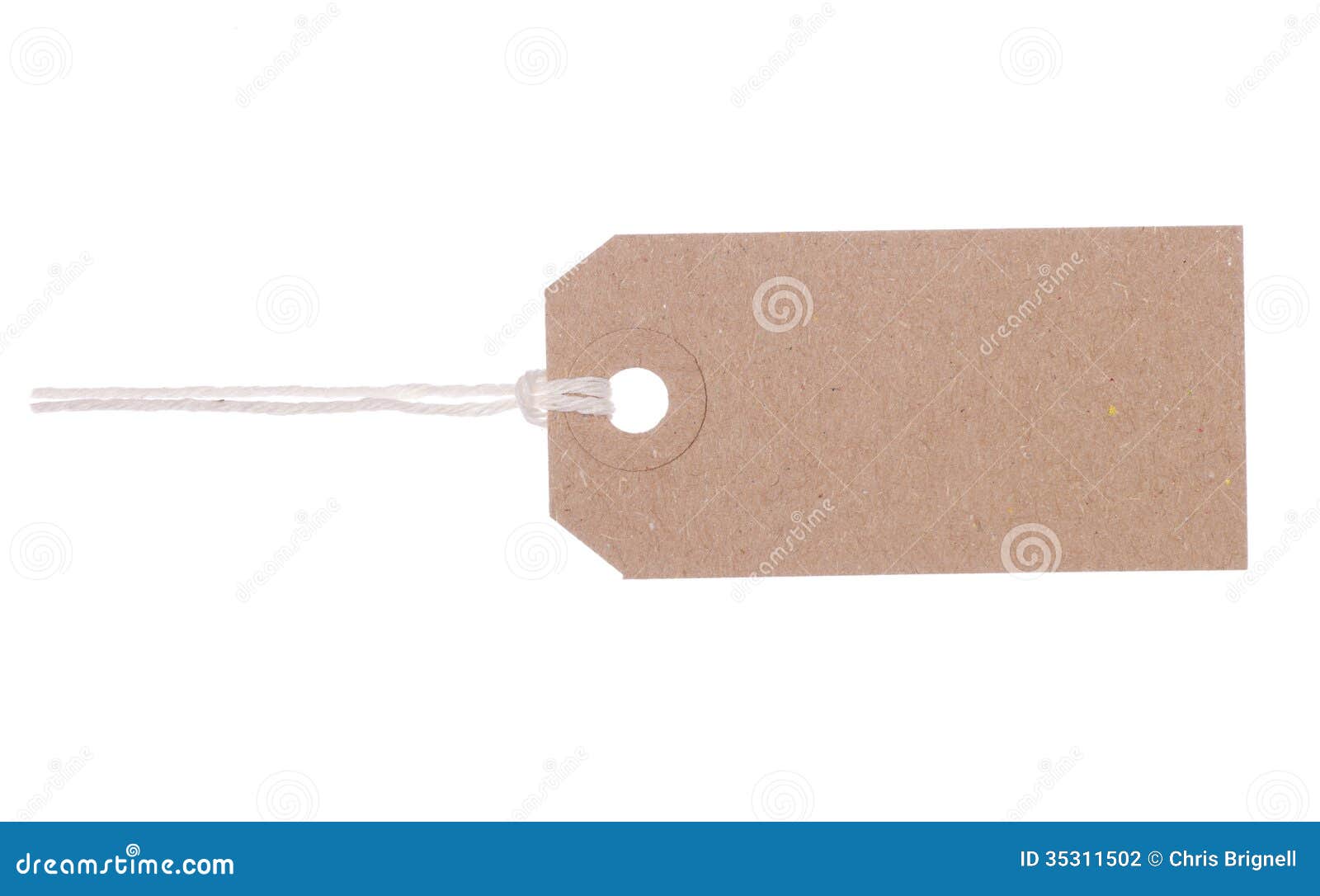 Brown gift tag label stock photo. Image of space, lable - 35311502