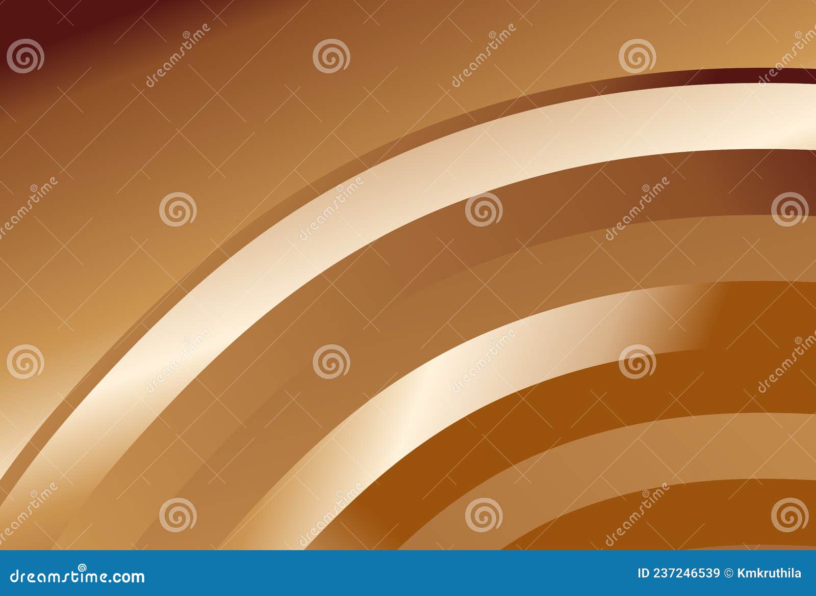 Brown Gradient Quarter Concentric Circles Background Illustration ...