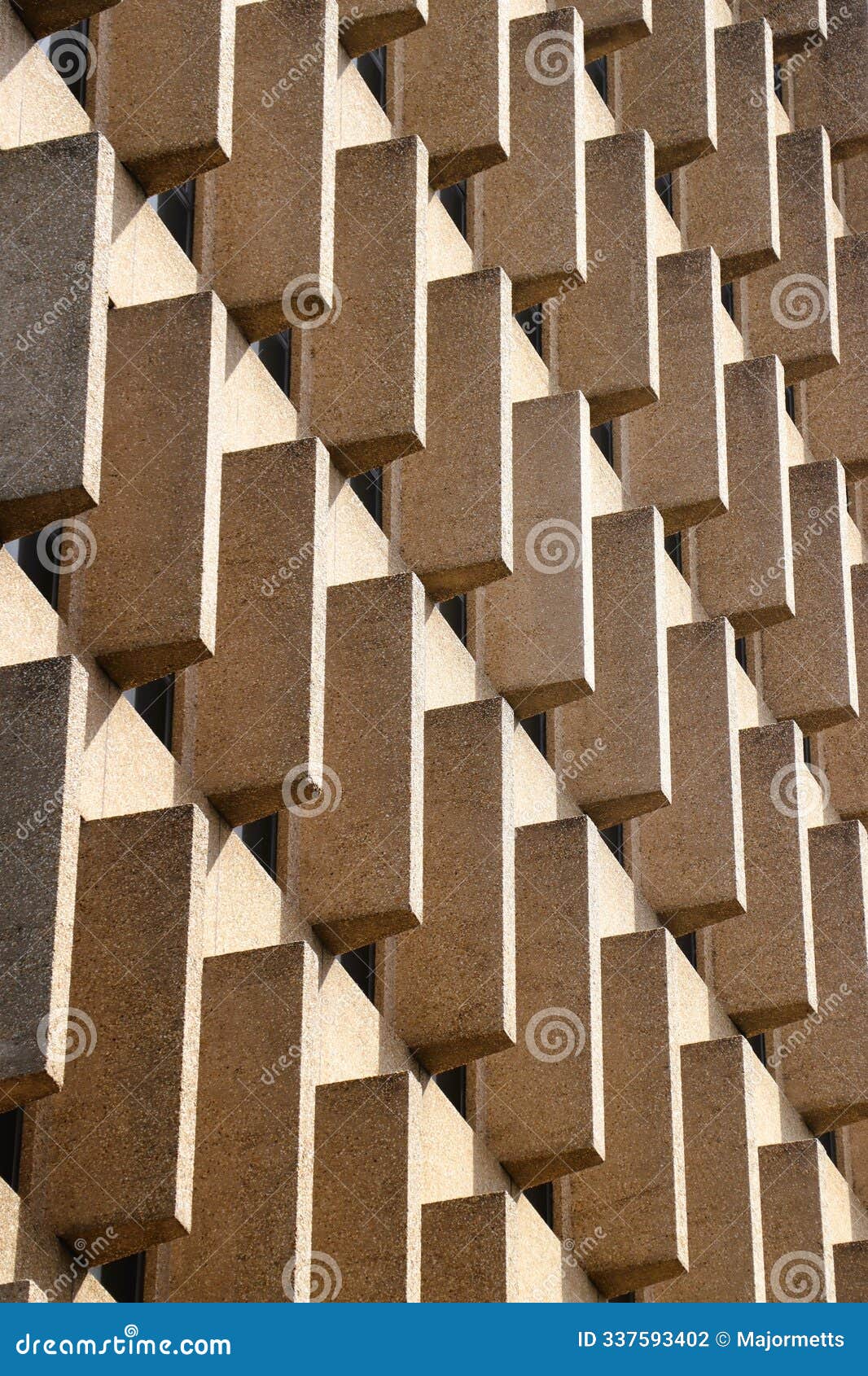 Brown-gray Concrete Rectangle Slab Building Detail Stock Photo - Image ...