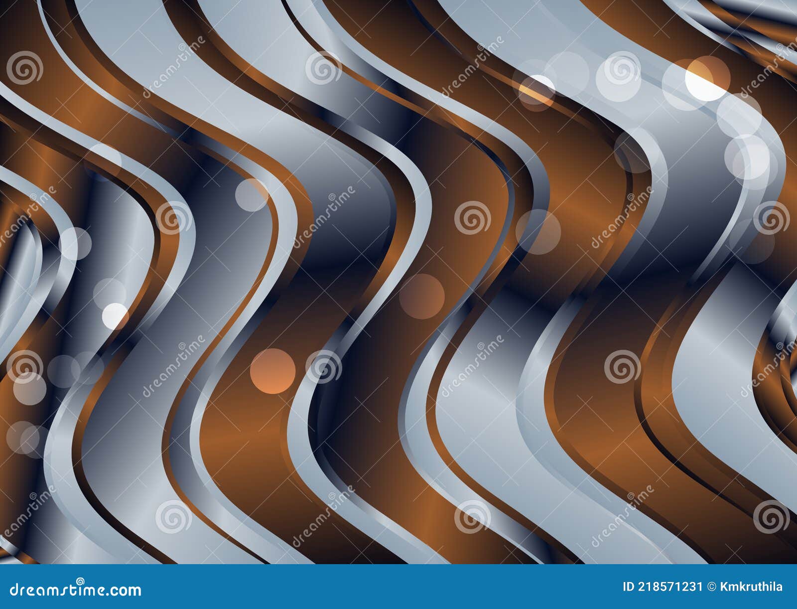 Brown and Grey Abstract Gradient Vertical Wavy Background Vector ...