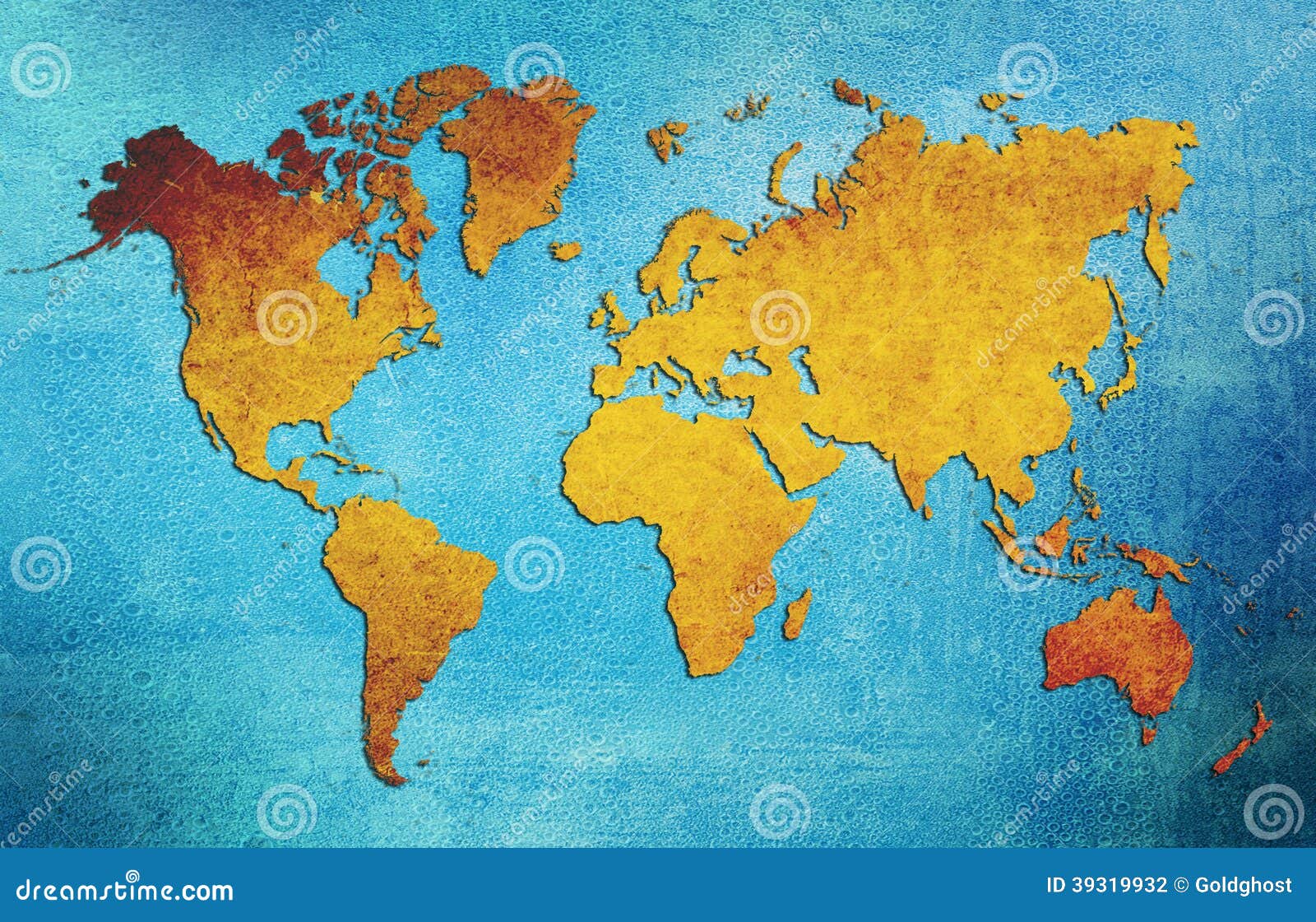 Brown grunge world map stock photo. Image of earth, ecosystem - 39319932