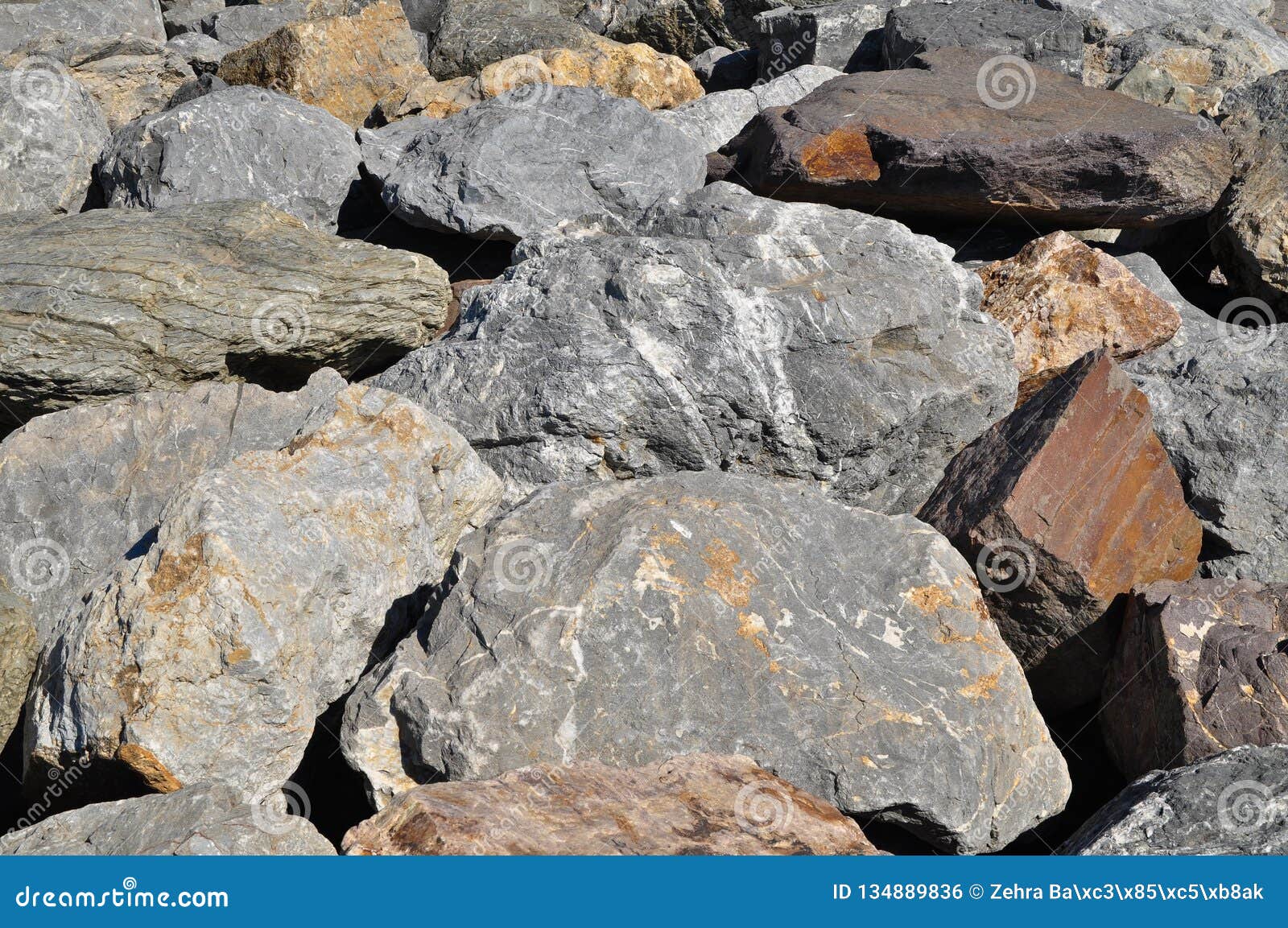 Hard Rock Crack Surface Texture Brown Stock Photo - Image of built ...