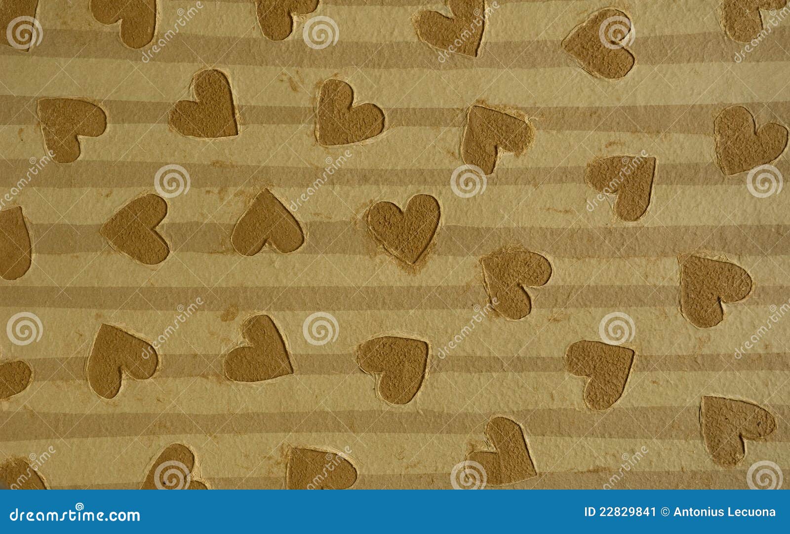 Brown hearts stock illustration. Illustration of happy - 22829841