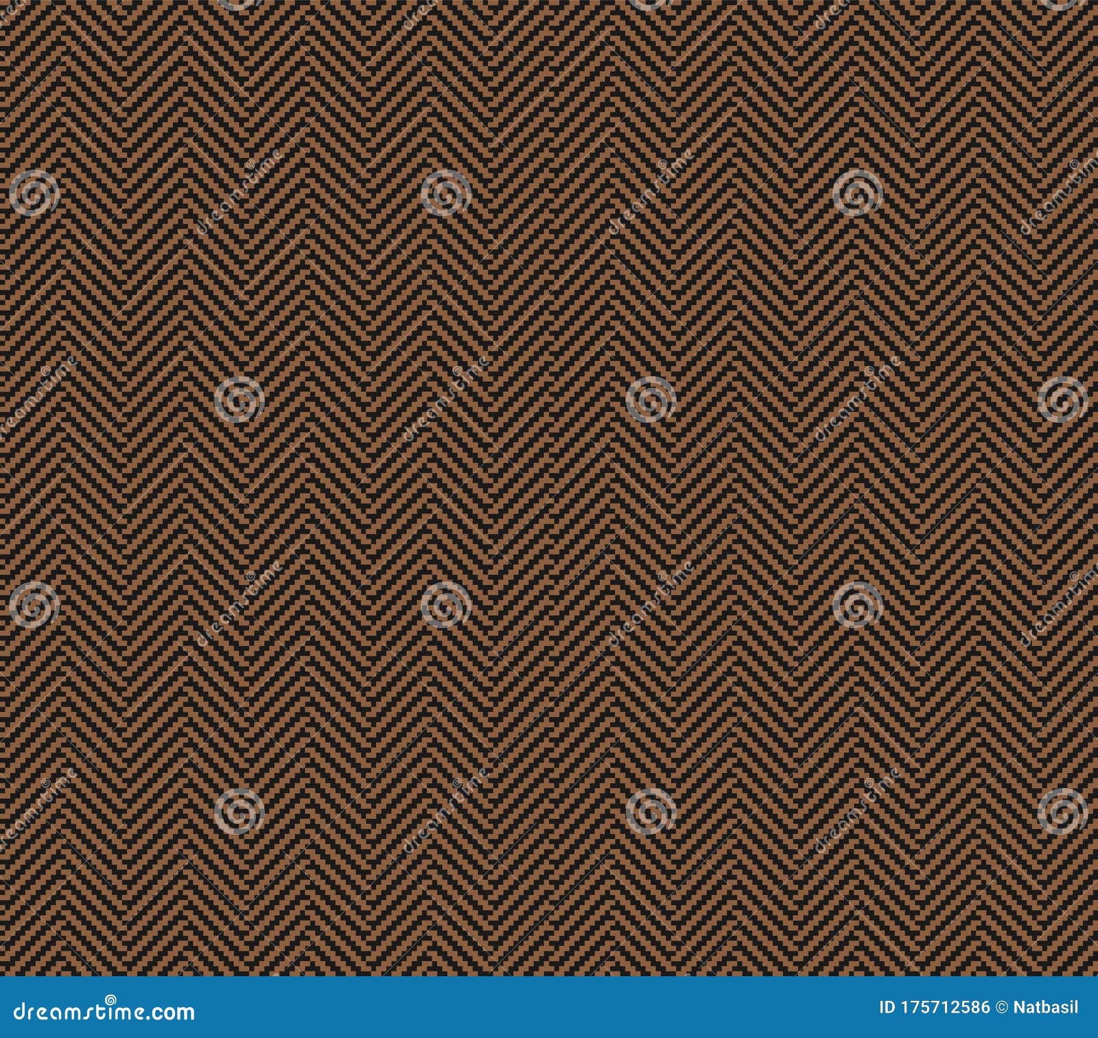 Brown Herringbone Tweed Seamless Pattern Stock Vector - Illustration of ...
