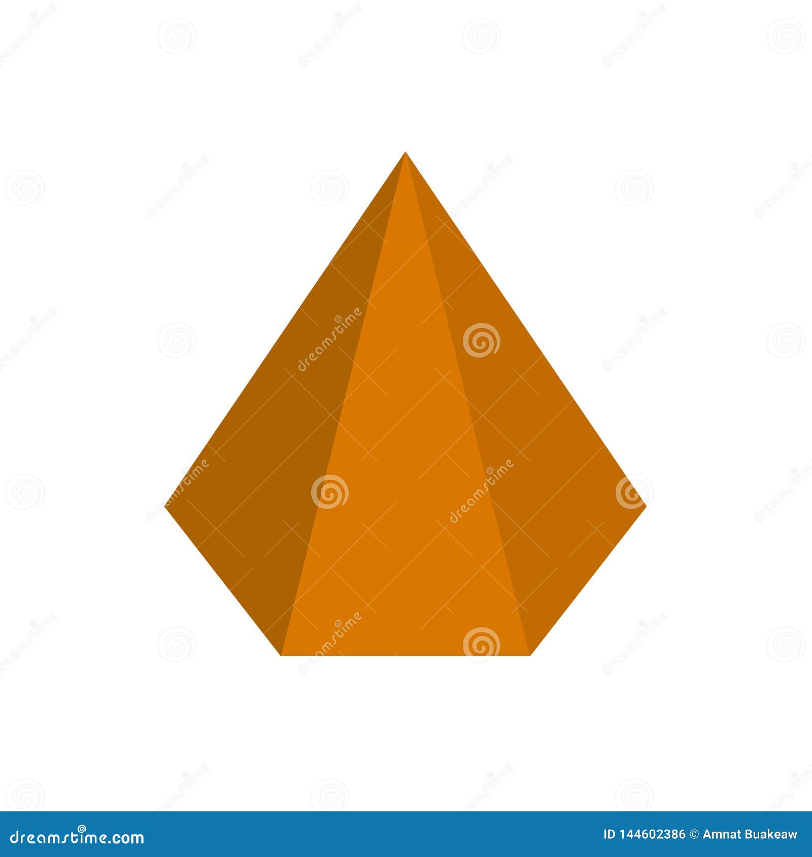 3d Hexagonal Pyramid