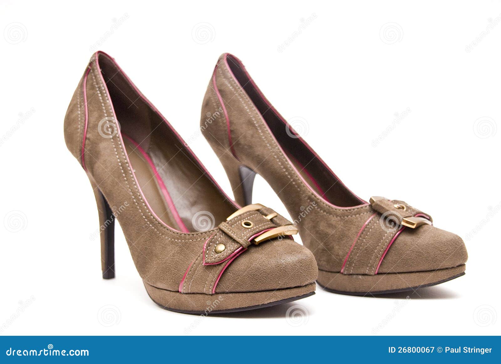 Brown High Heels Royalty Free Stock Photography - Image: 26800067