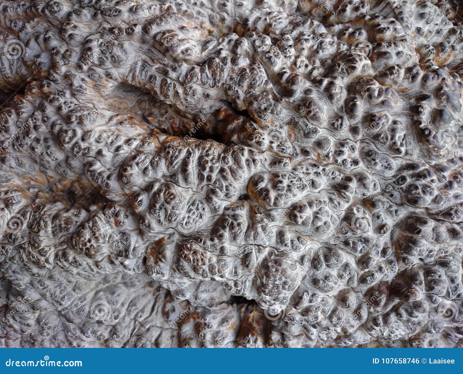 Brown Lava Rock Background Texture. Clinker Wall or Ground Rusty Stock ...