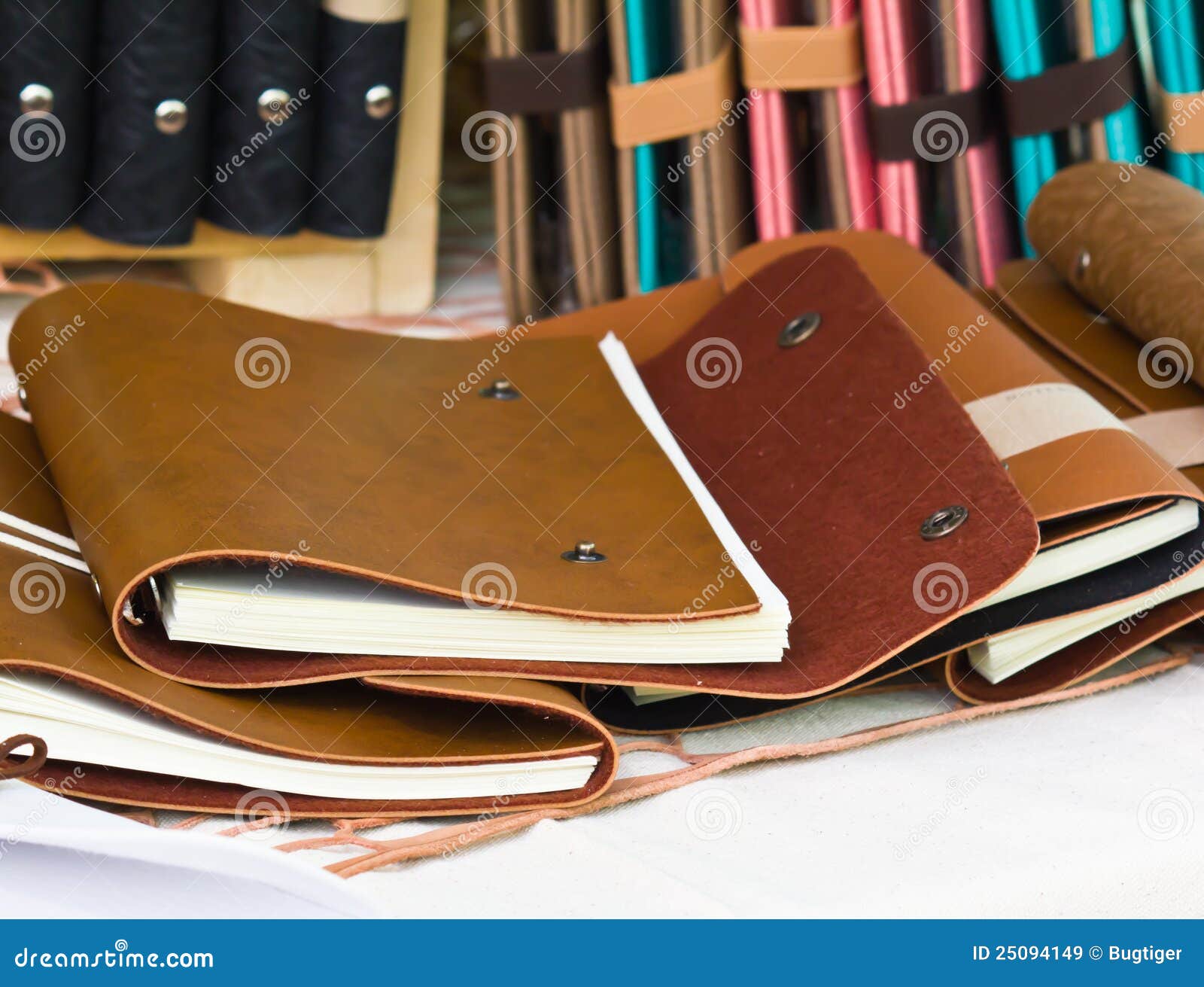 Brown Leather book cover stock image. Image of ancient - 25094149