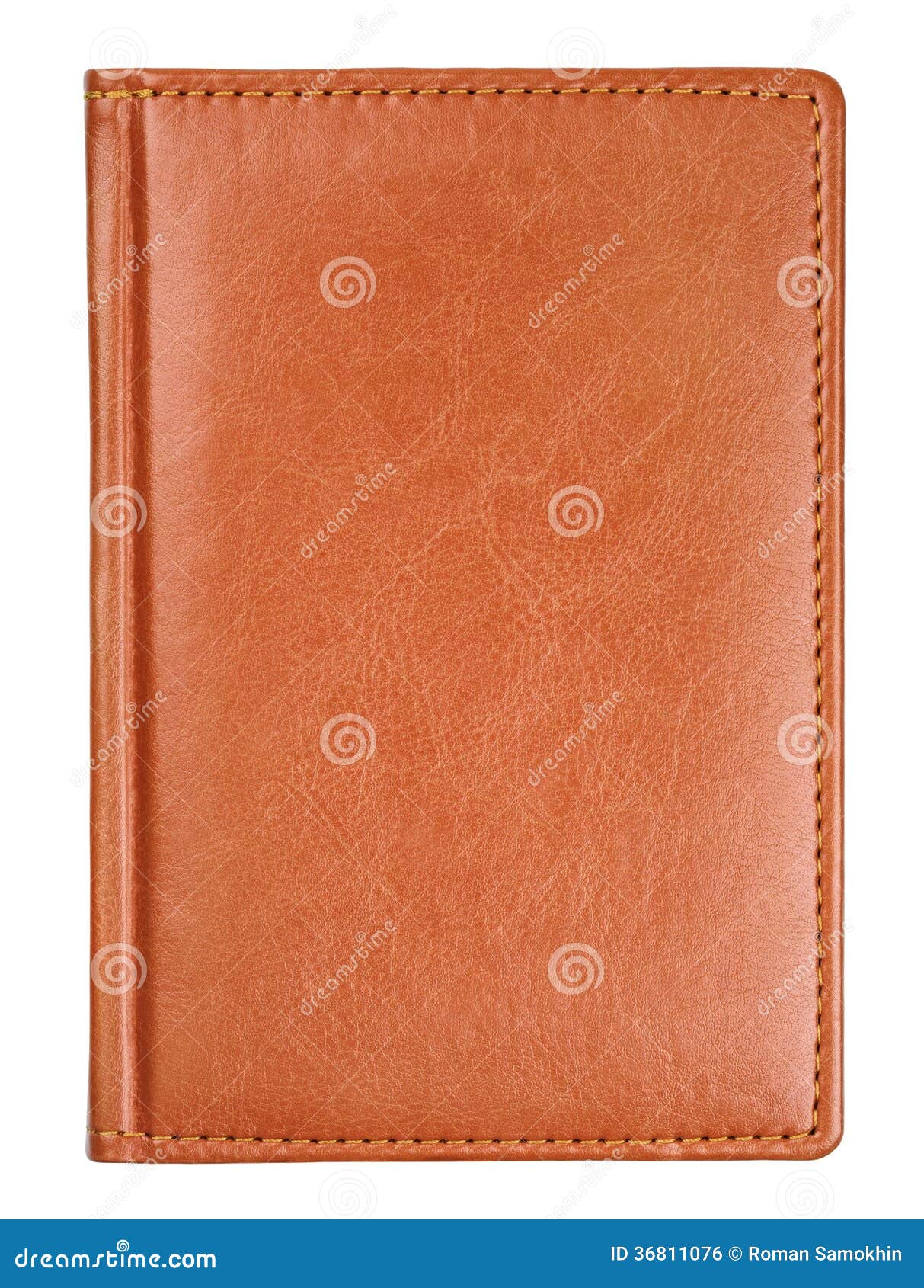 Brown Leather Diary Book Cover Stock Photo - Image of object, design ...