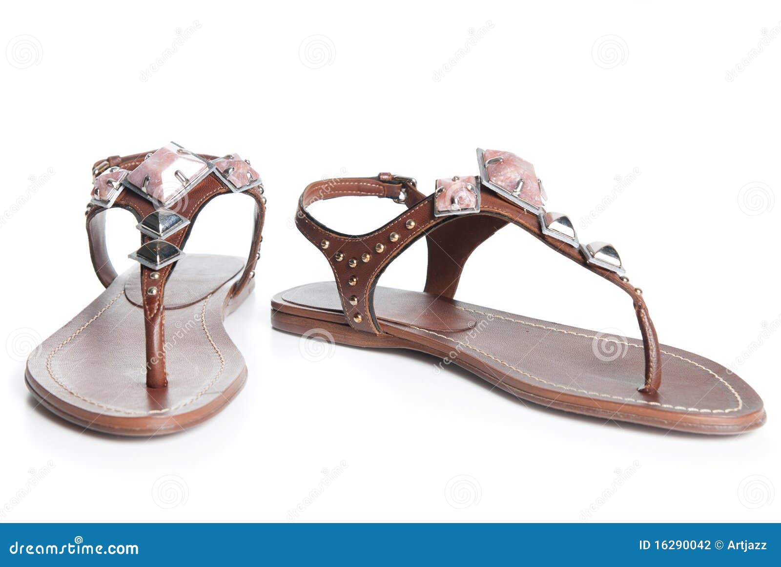 Brown Leather Female Step-ins Stock Photo - Image of ladies, fashion ...