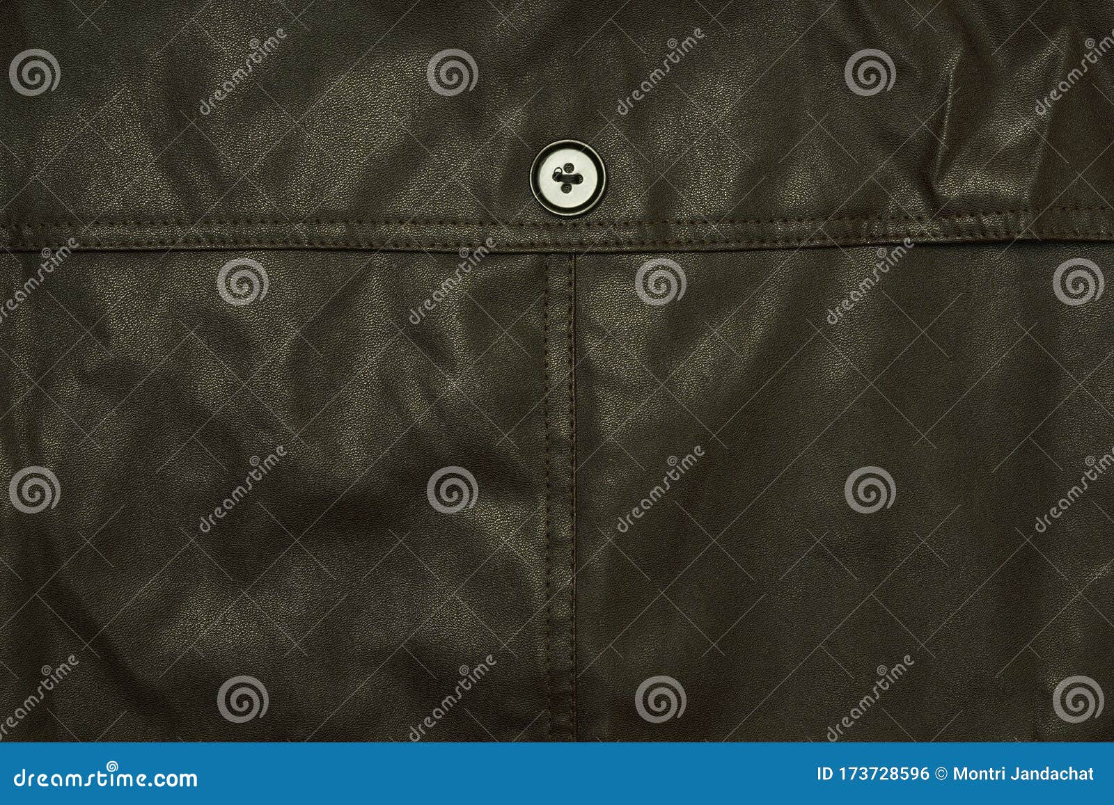 Brown Leather Jacket and Seam Pattern Stock Photo - Image of garment ...