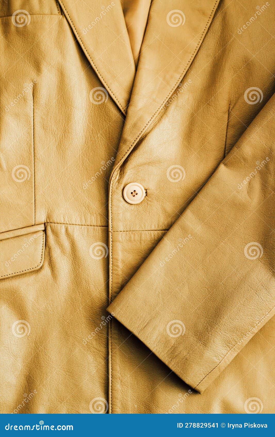 Brown Leather Jacket Texture, Genuine Soft Leather. Stock Image - Image ...