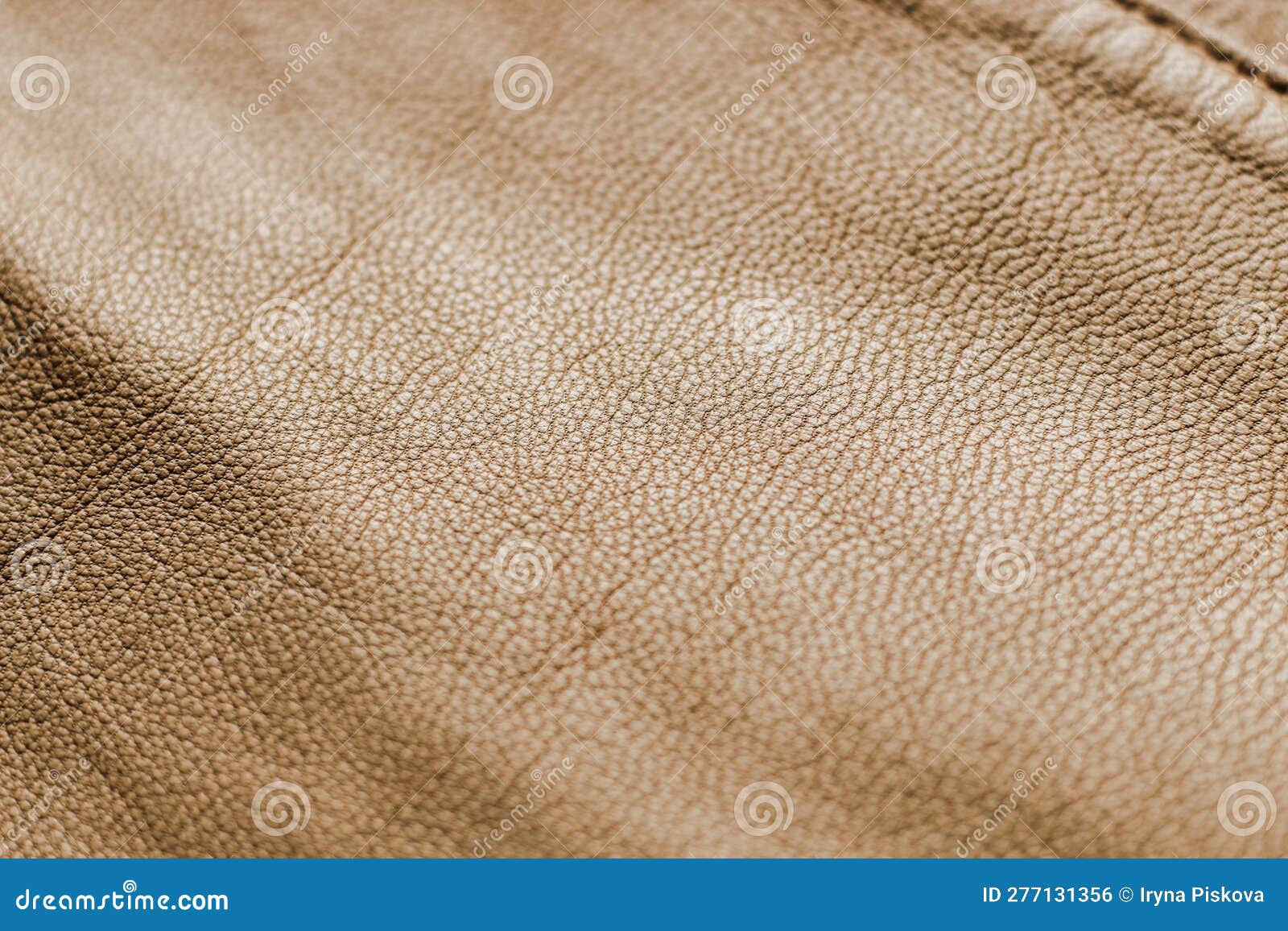 Brown Leather Jacket Texture, Genuine Soft Leather. Stock Photo - Image ...