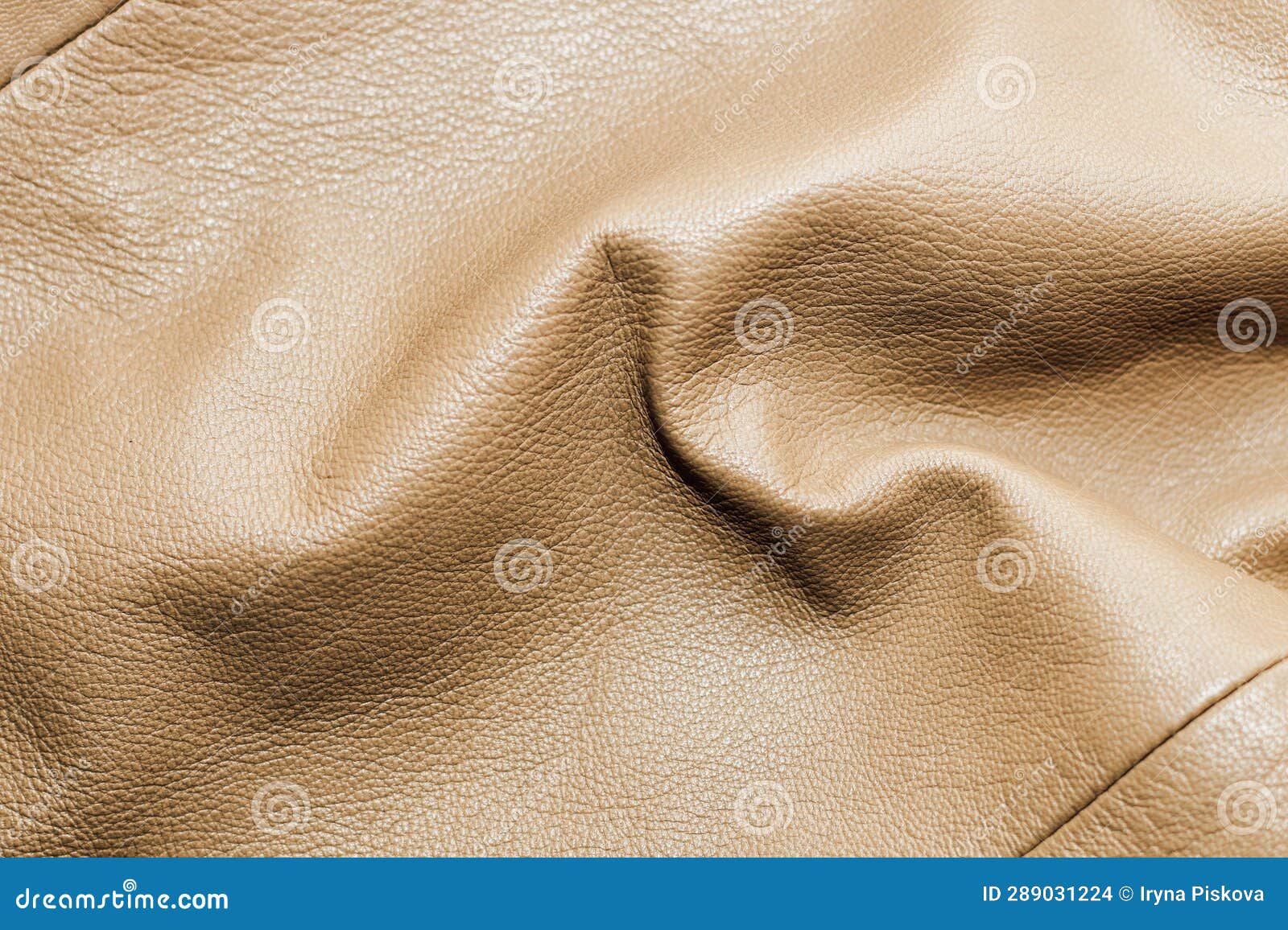 Brown Leather Jacket Texture, Genuine Soft Leather. Stock Photo - Image ...