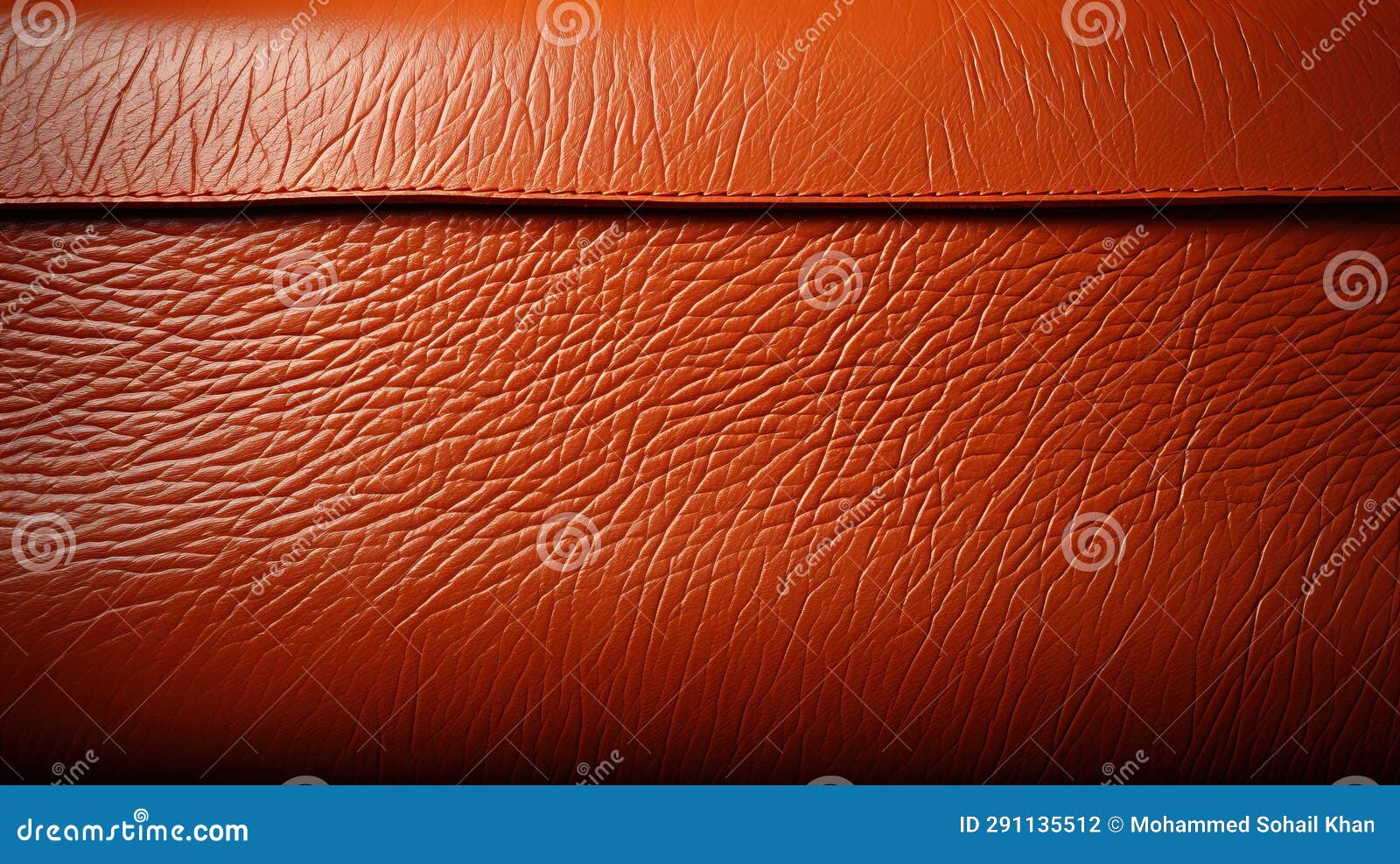 Brown Leather Seamless Pattern Close-Up Background Stock Photo - Image ...